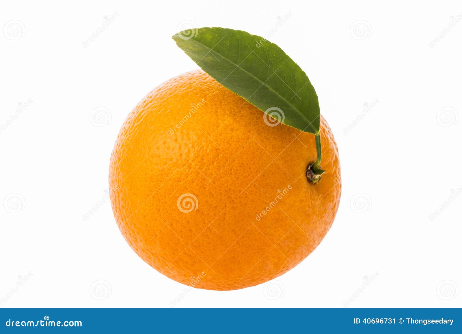 Orange Frucht getrennt stockbild. Bild von diät, lokalisierung - 40696731