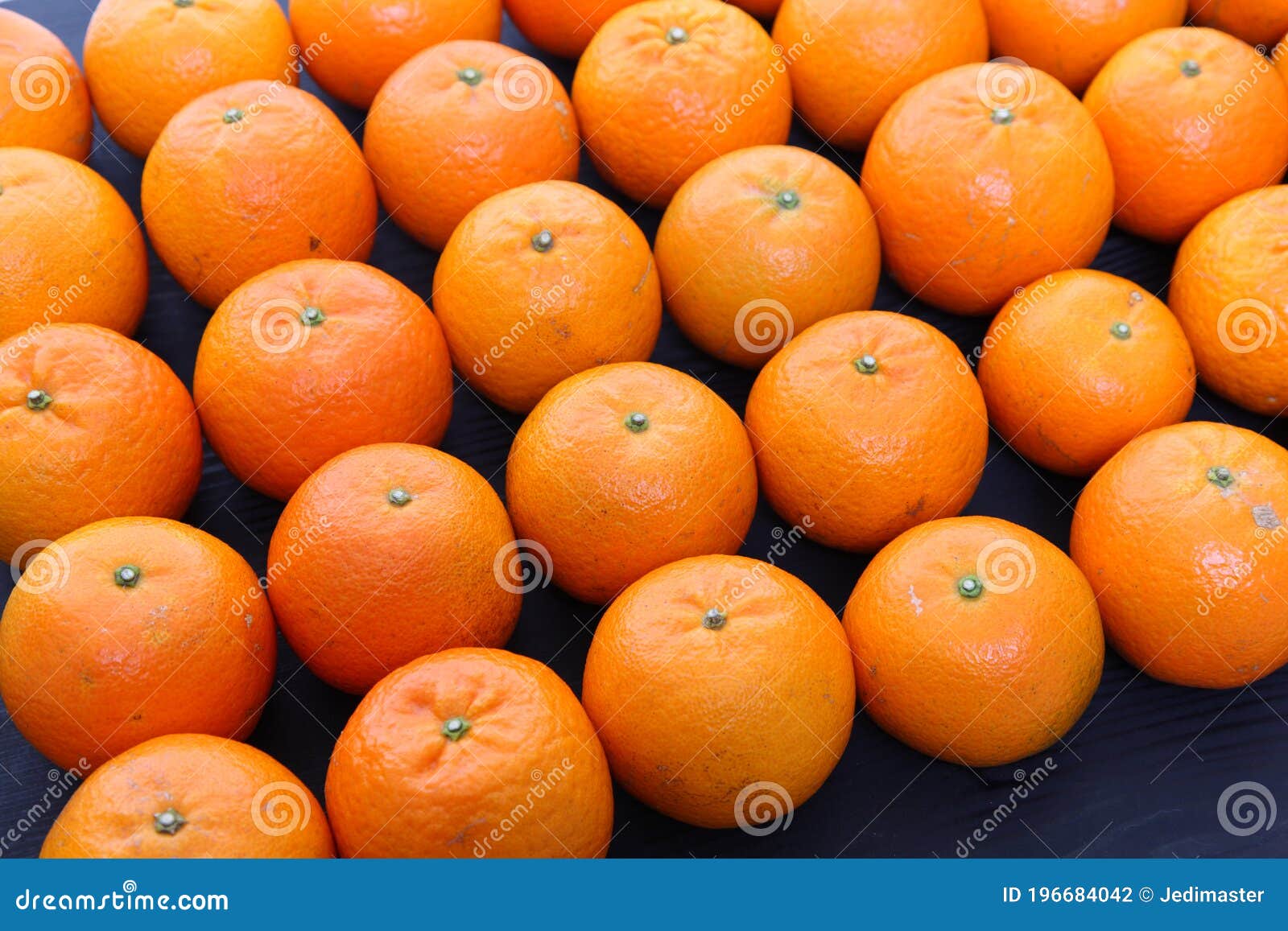 Citrus Tankan Against Dark Background Stock Photo - Image of fresh ...