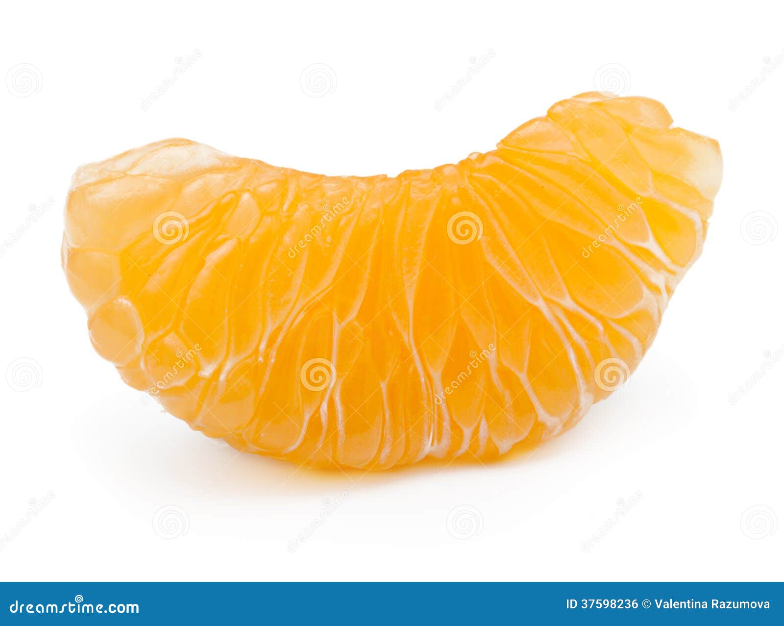 Orange Fruit, Mandarin, Tangerine Slice Stock Photo - Image: 37598236