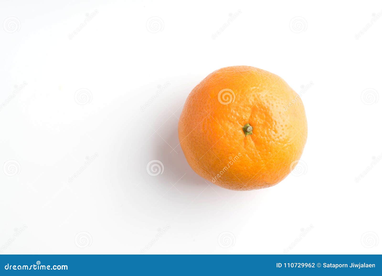 Orange Fruit Round Isolated on White Stock Photo - Image of food ...