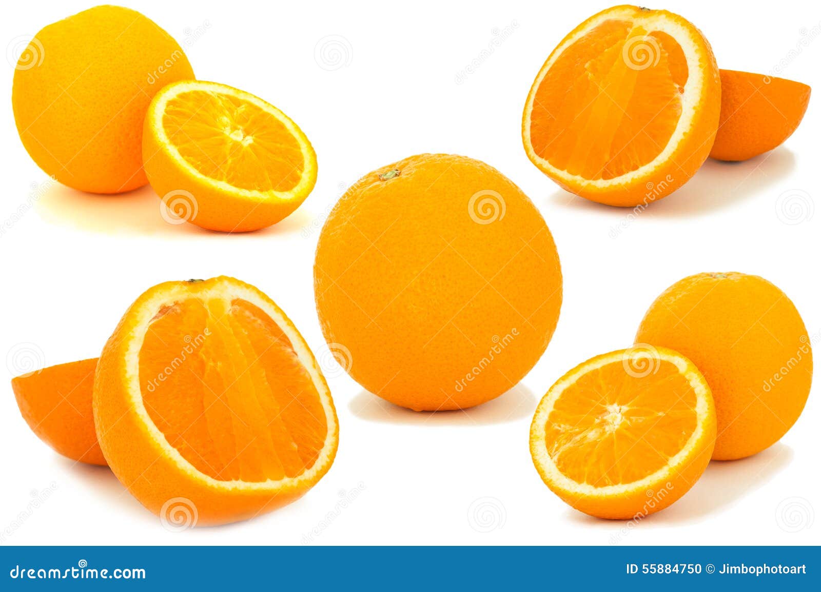 Orange fruit set stock photo. Image of healthcare, white - 55884750