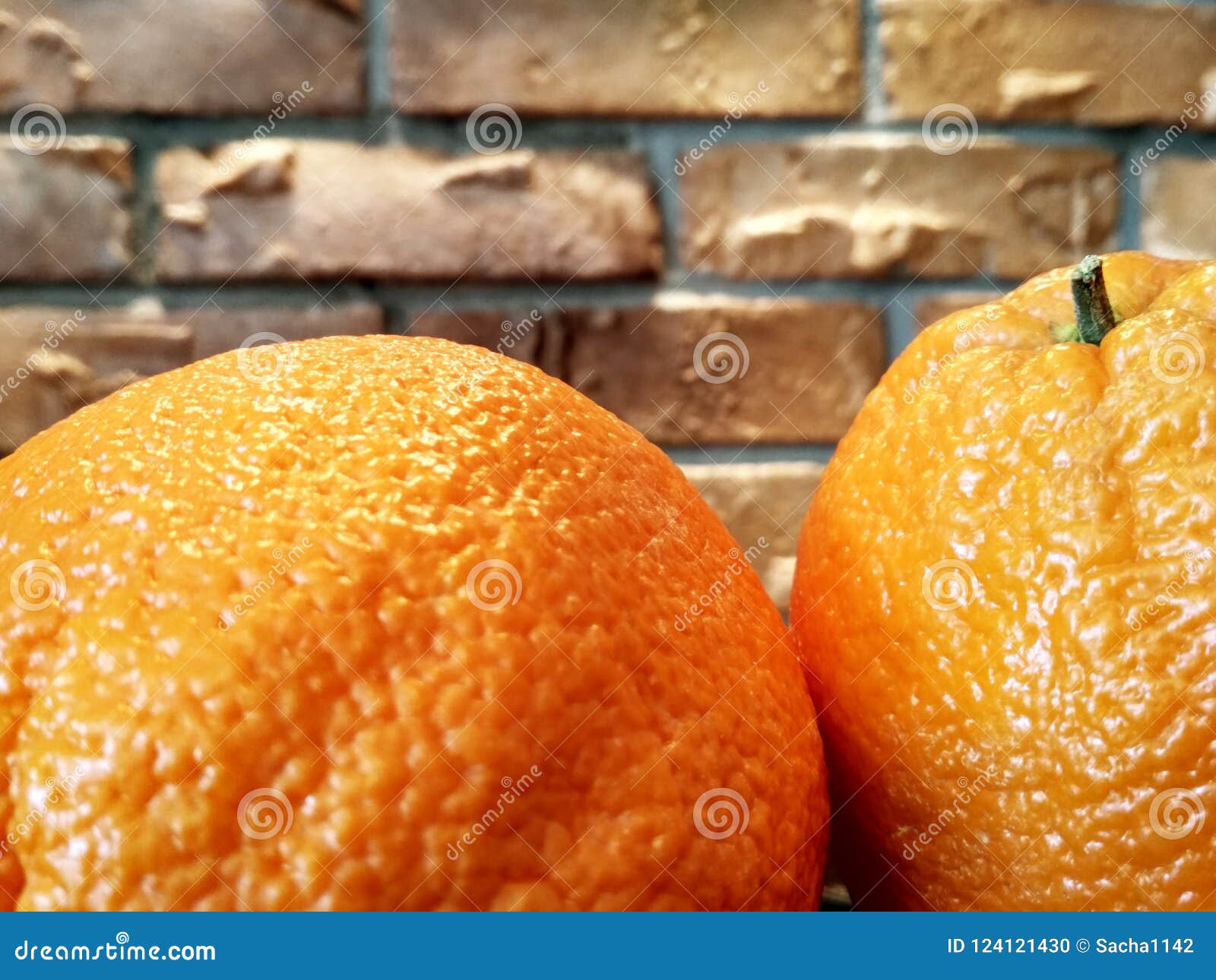 Orange Fruits Background Many Orange Fruits - Orange Fruit on Brick ...