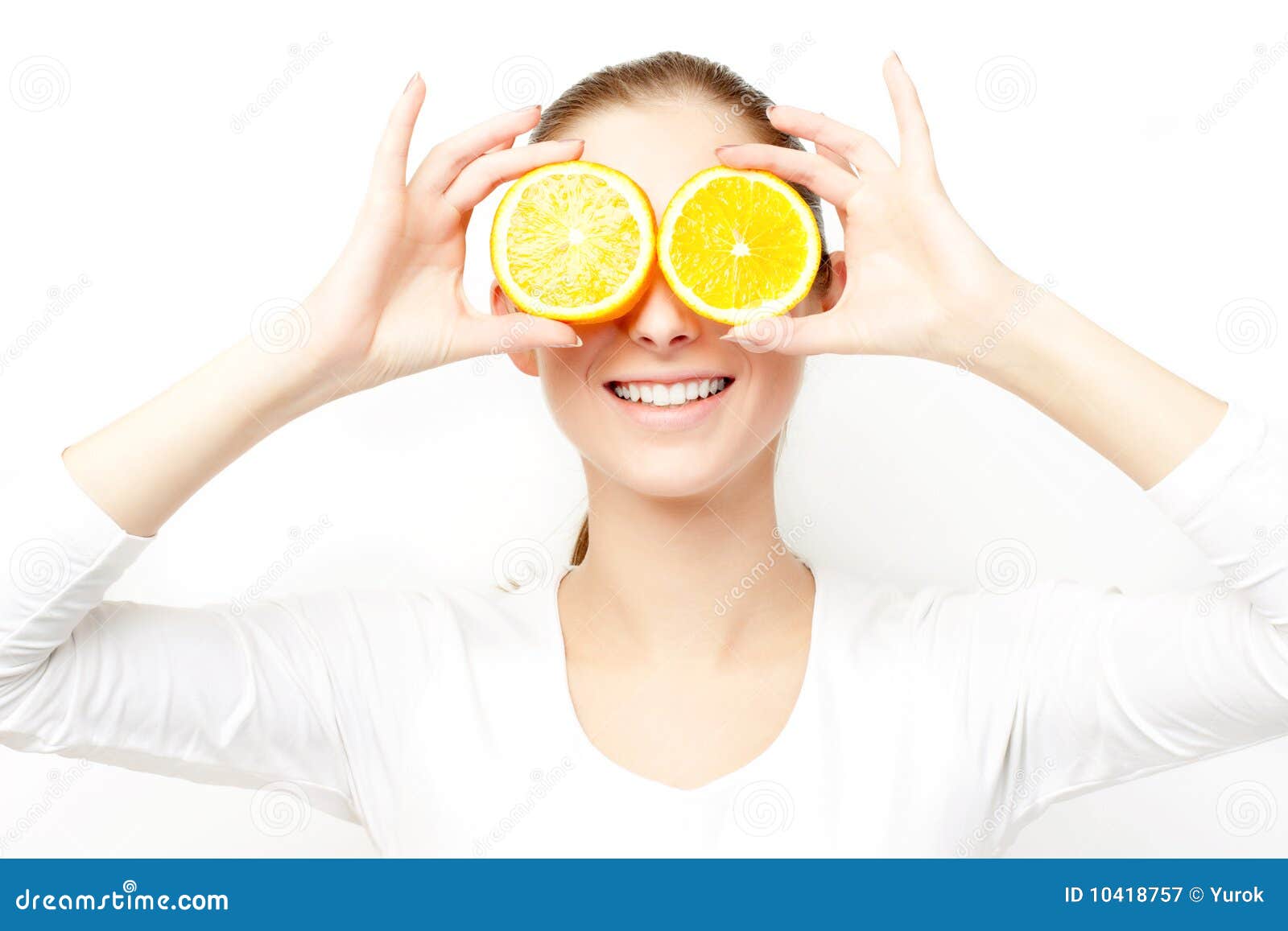 Orange fun stock image. Image of lifestyle, isolated - 10418757