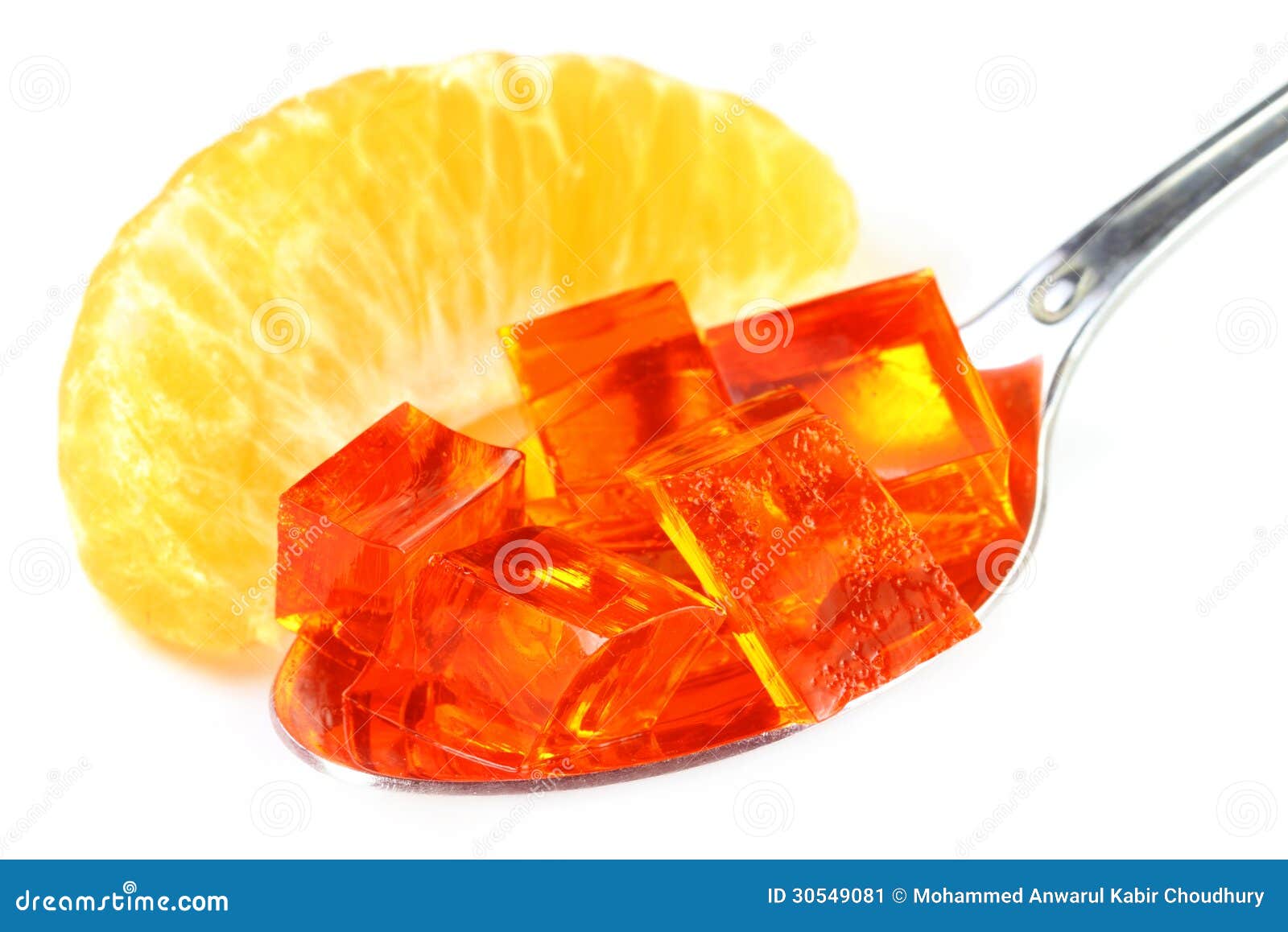 Orange Gelee Mit Frischen Orangen Stockbild - Bild von gelee, schnell ...