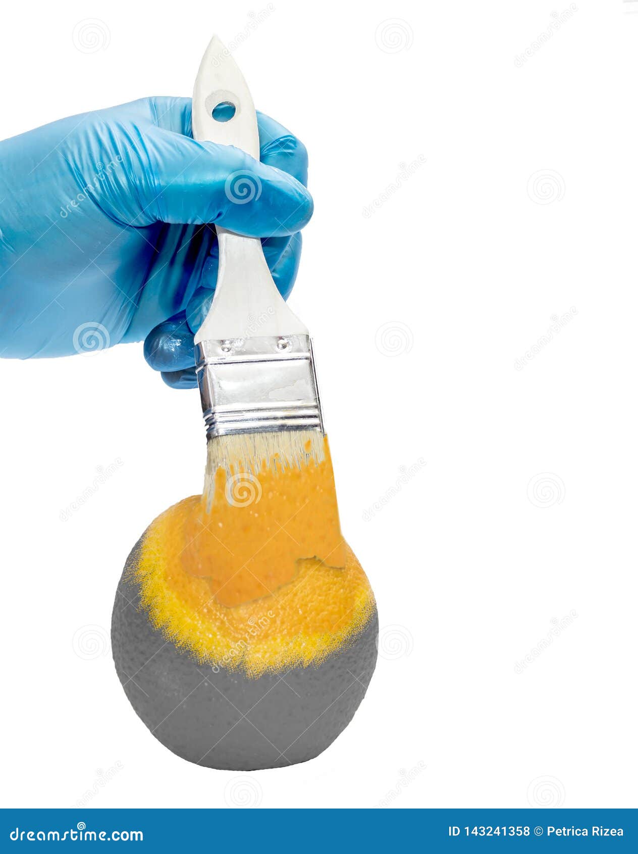 Orange Genetic Color Manipulation Genetically Modified Food. Genetic ...