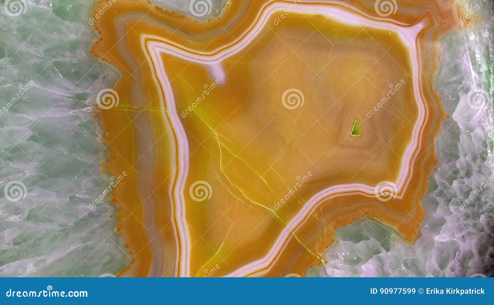 Orange Geode Gemstone Background Stock Image - Image of amethyst ...