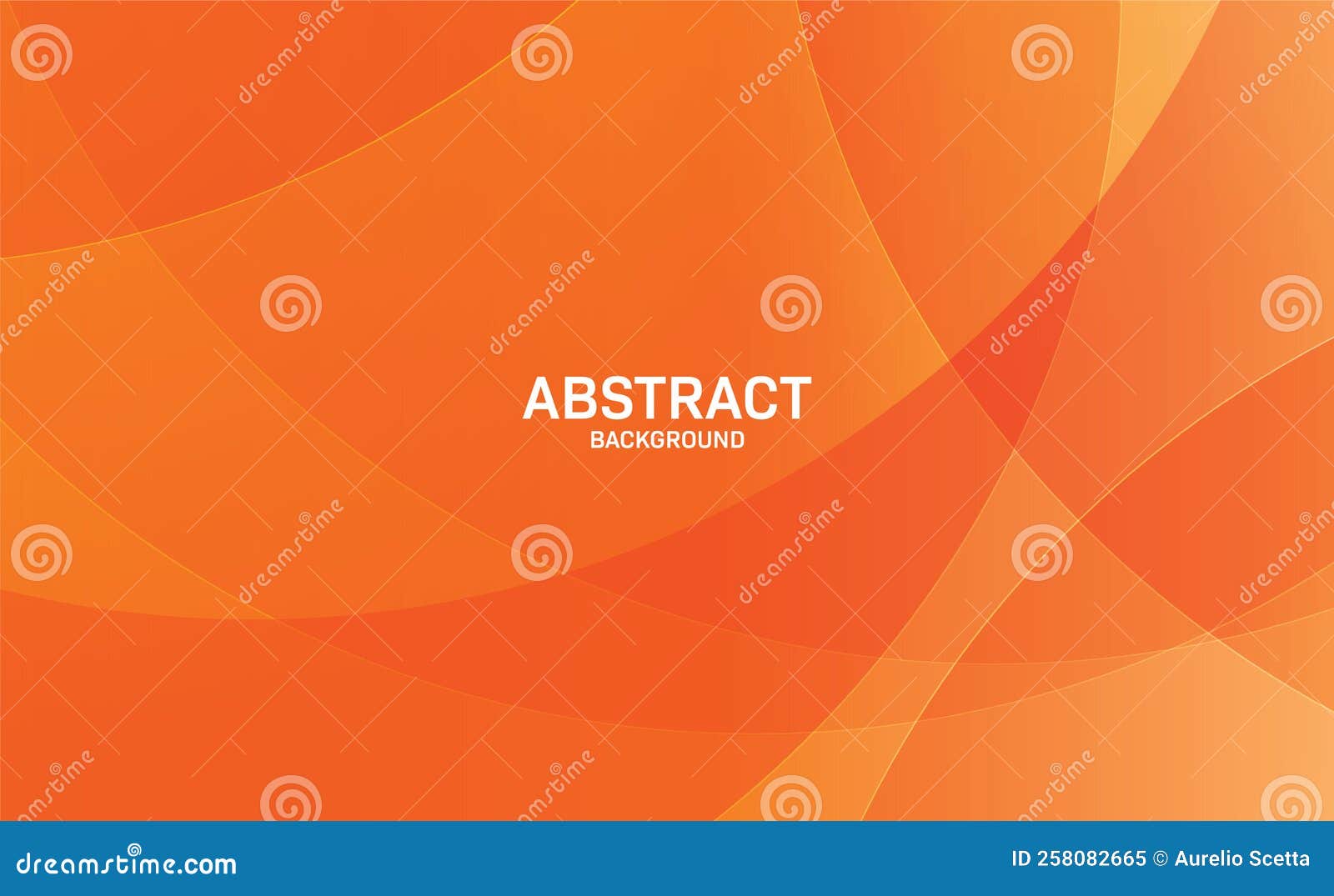 Orange Geometric Abstract Background Stock Vector - Illustration of ...