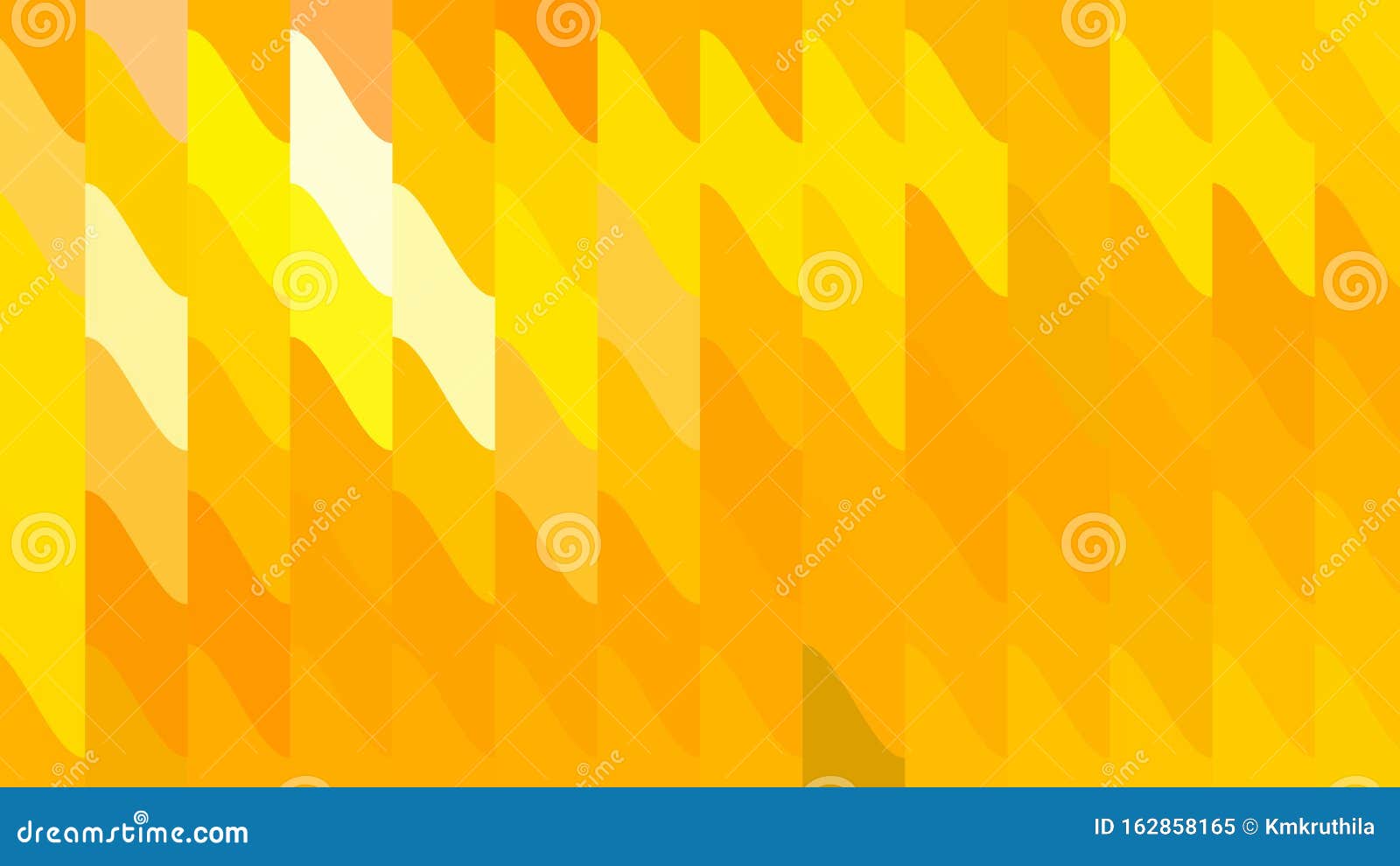 Orange Geometric Shapes Background Vector Stock Vector - Illustration ...