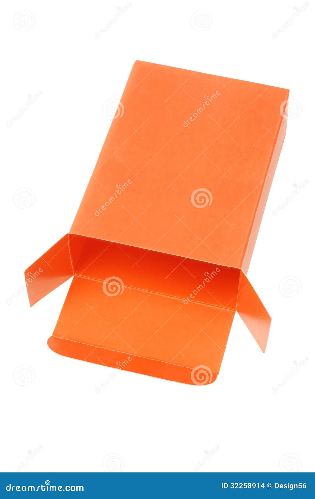 Orange Gift Box stock photo. Image of color, package - 32258914