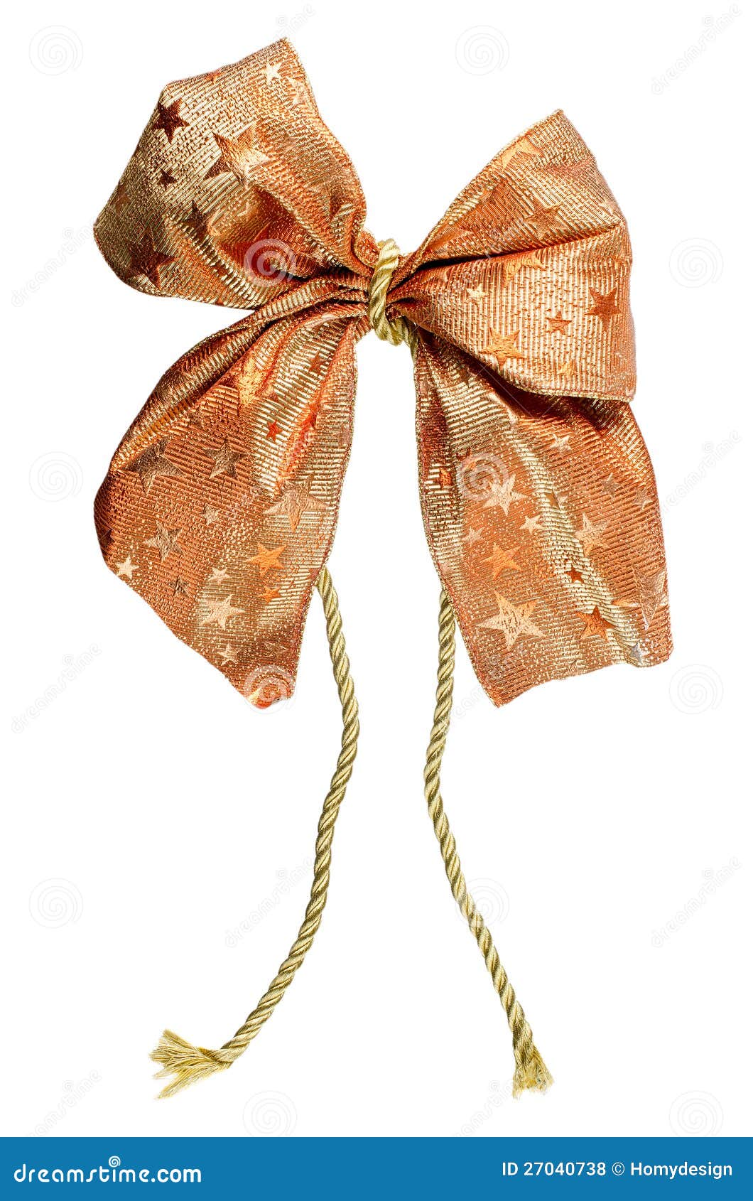 Orange gift ribbon bow stock photo. Image of future, packaging - 27040738