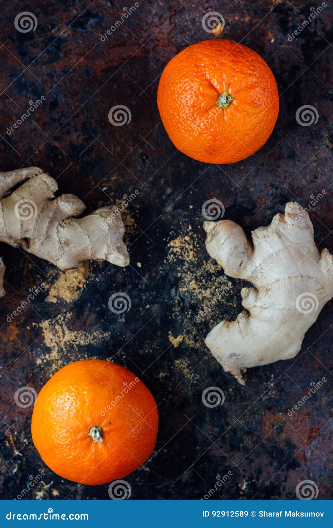 Orange and ginger stock image. Image of organic, food - 92912589