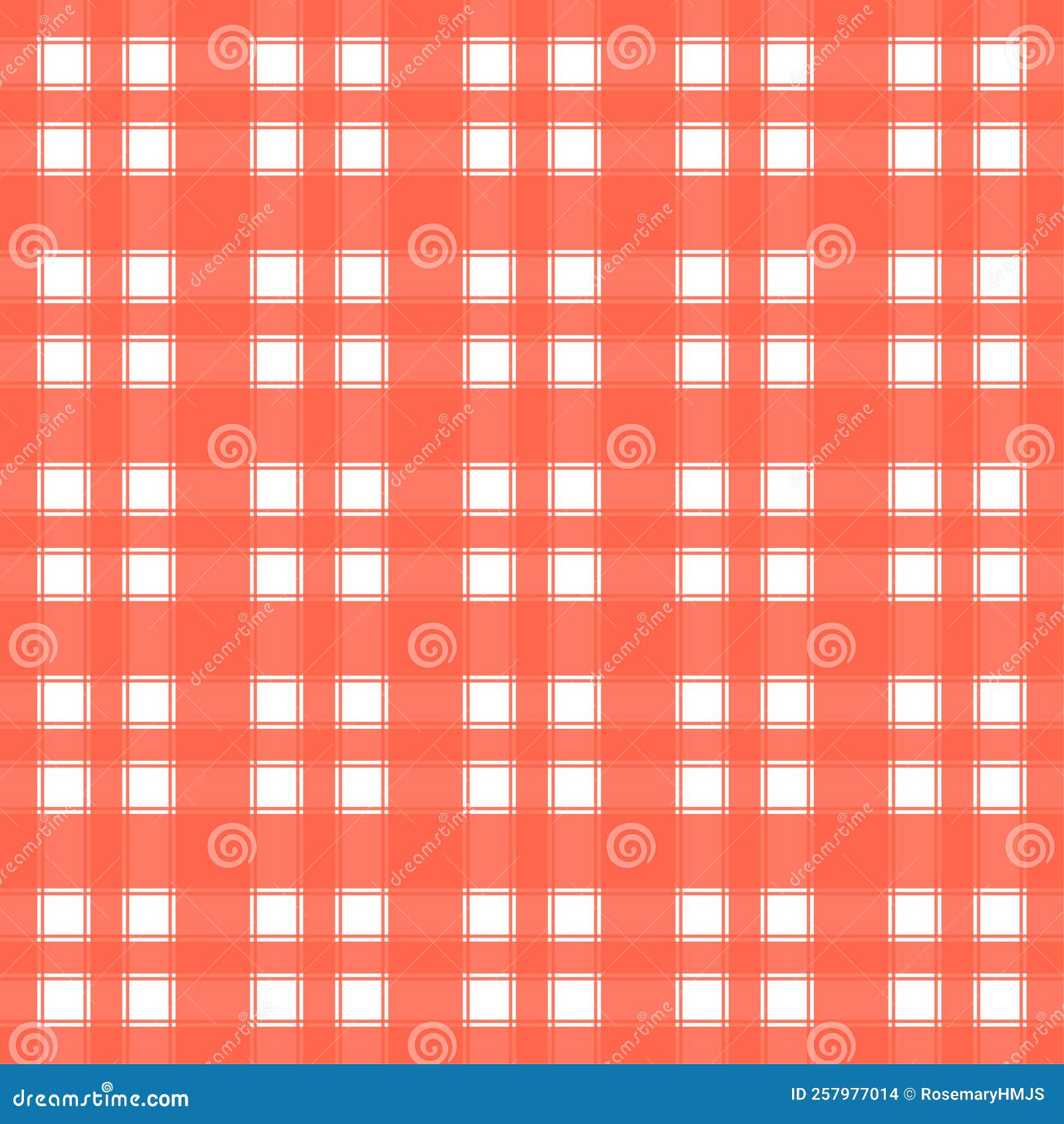 Orange Gingham Checks Vector Pattern Design Stock Vector - Illustration ...