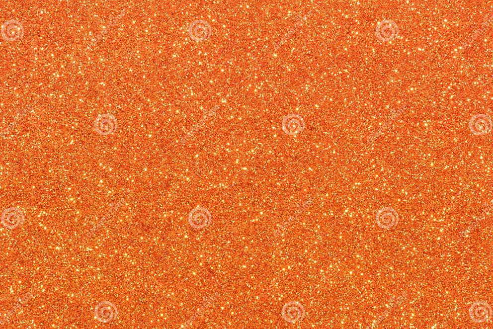 Orange Glitter Texture Abstract Background Stock Photo - Image of light ...