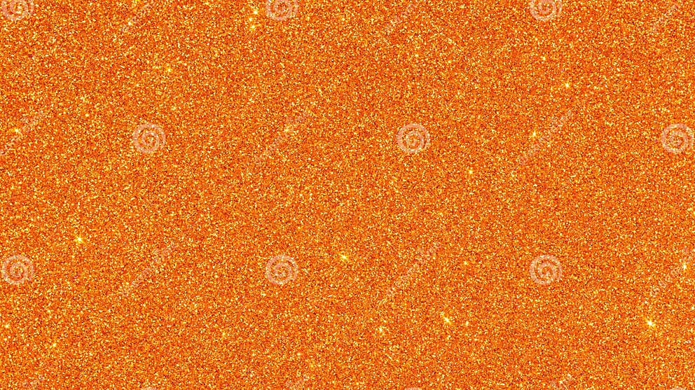 Orange Glitter Texture for Background Stock Image - Image of celebrate ...