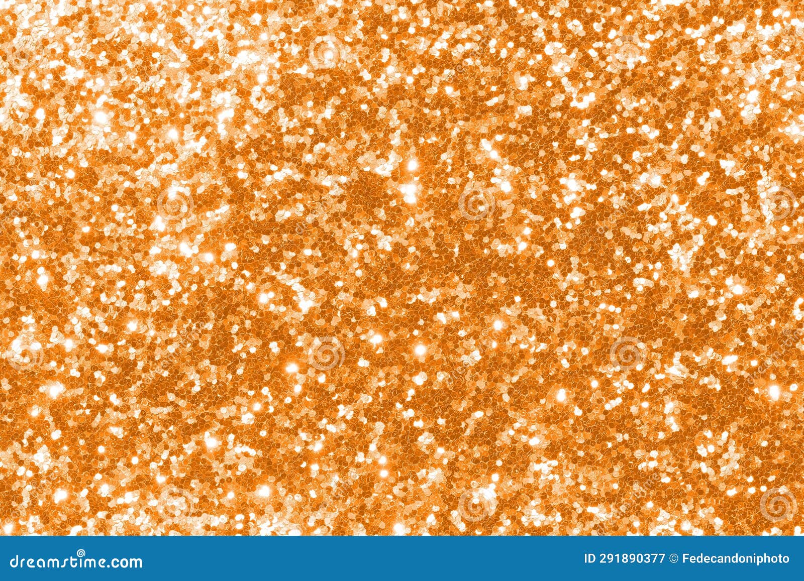 ORANGE Glittery Glowing.bright BACKGROUND with Small Lights and Lots of ...