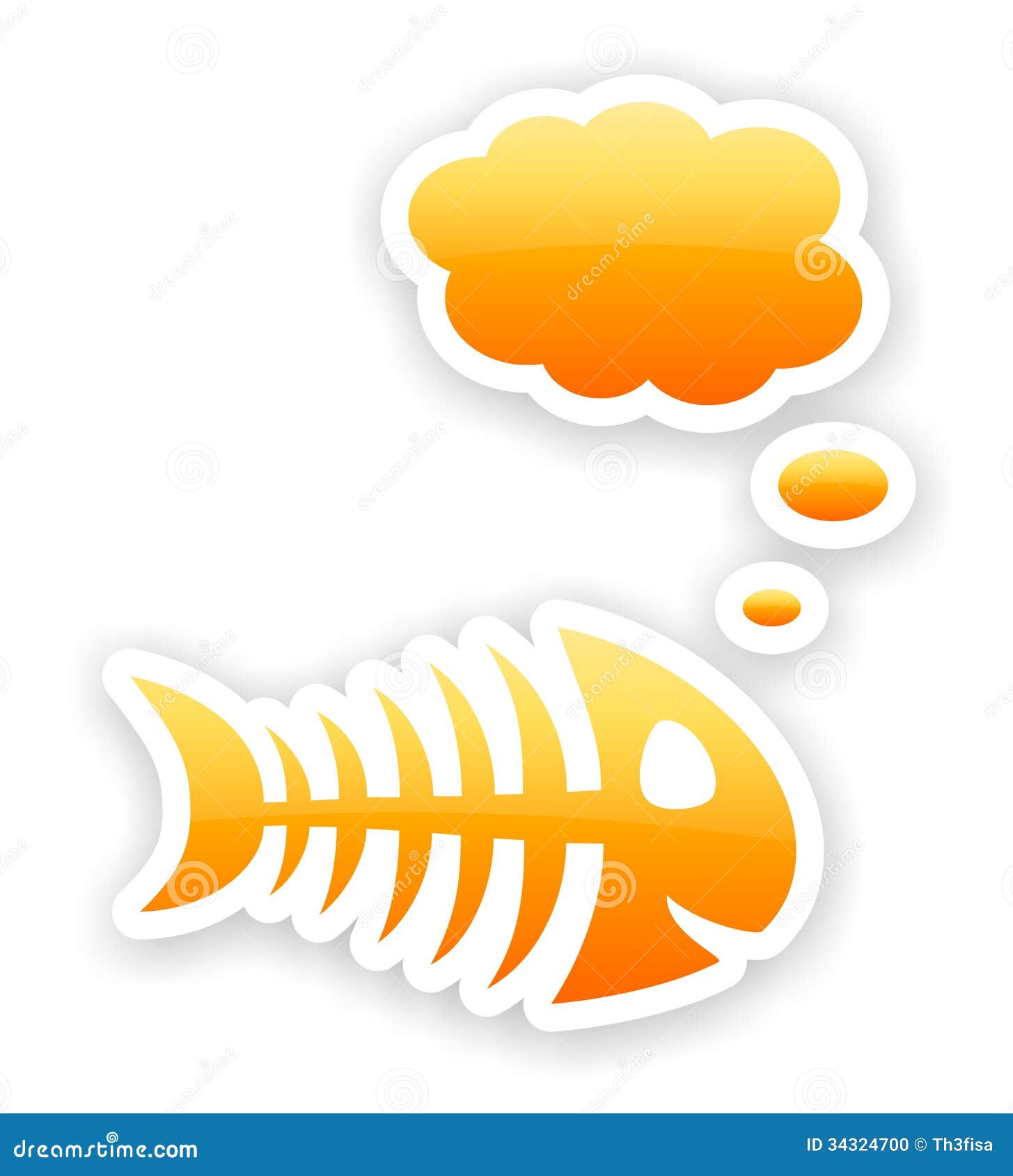 Thinking Fish Stock Photo | CartoonDealer.com #57311982