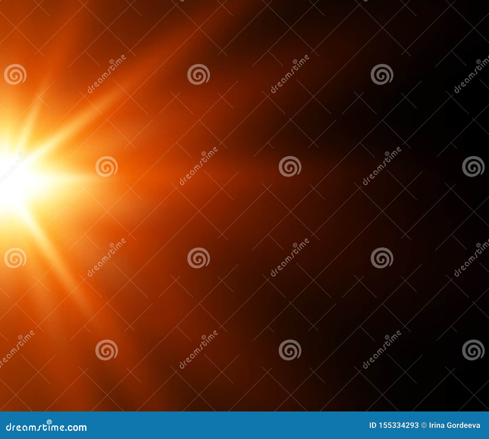 Orange glowing light stock vector. Illustration of festive - 155334293