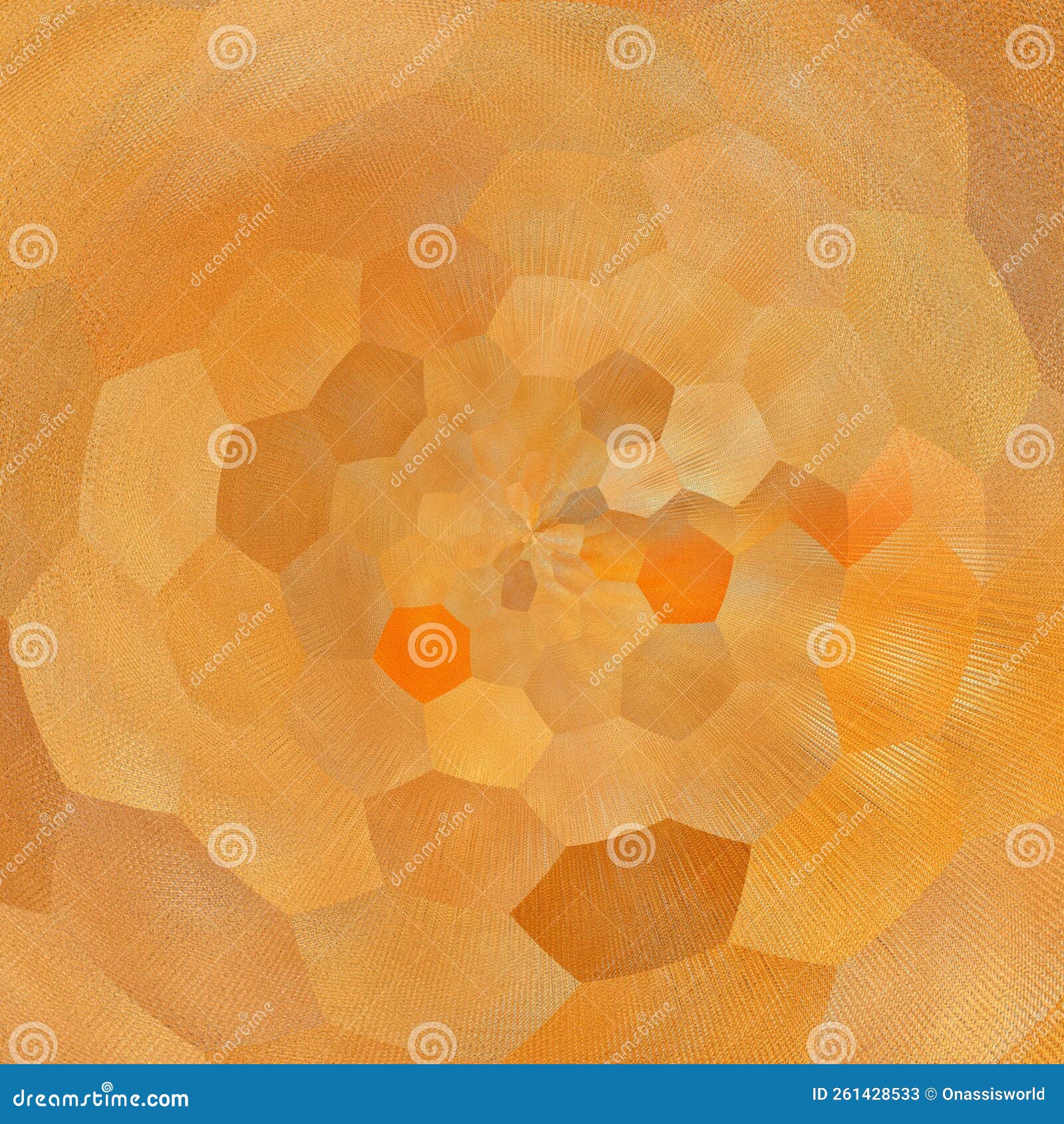 Orange Gold Abstract Background Blurs Stock Illustration - Illustration ...