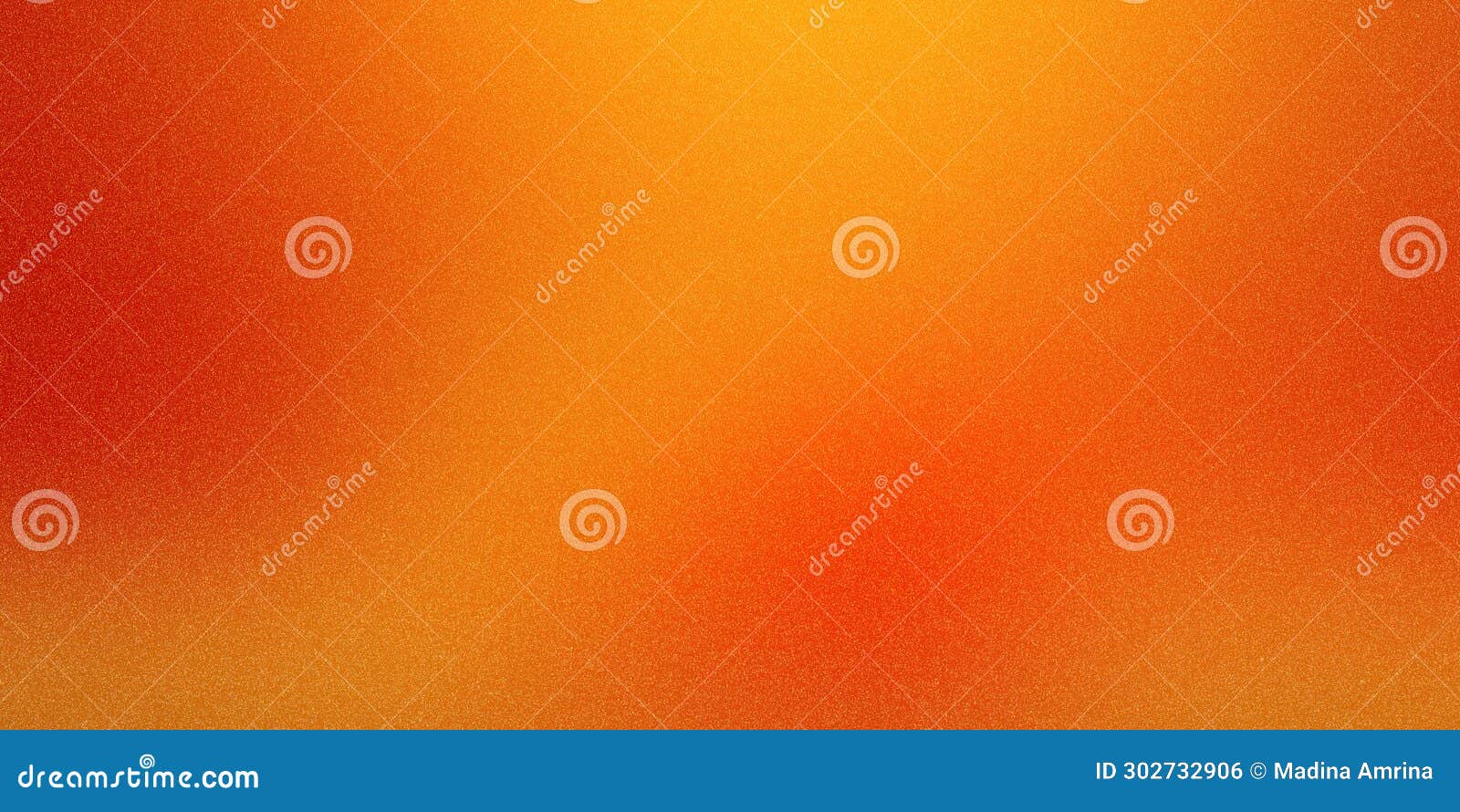 Orange Gradient Background with Spotlight Shine on Center and Vignette ...