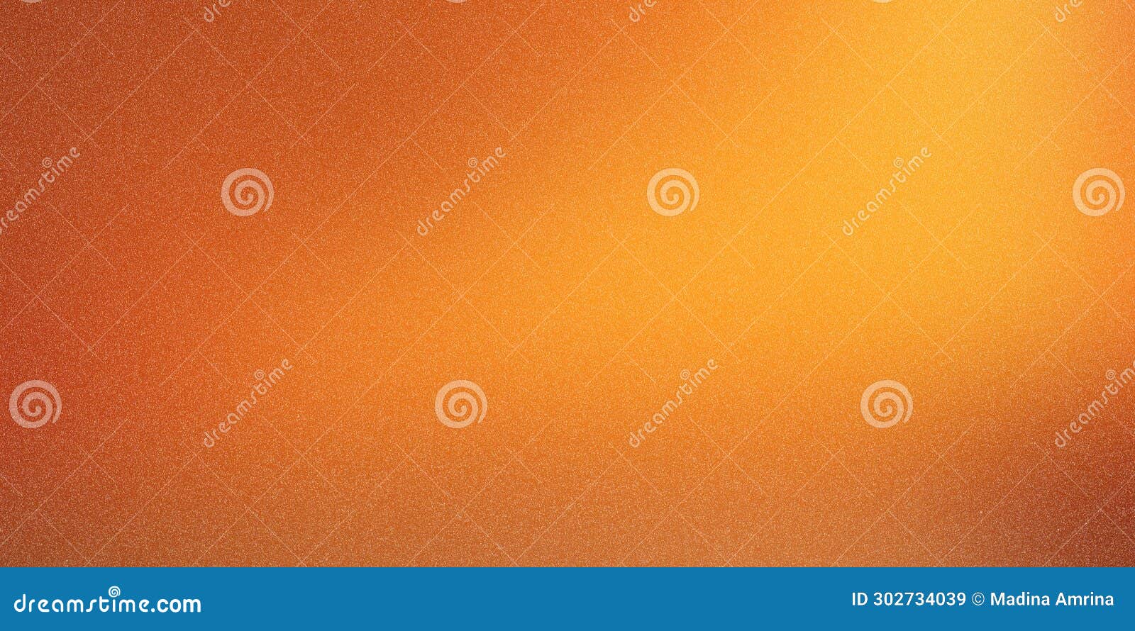 Orange Gradient Background with Spotlight Shine on Center and Vignette ...