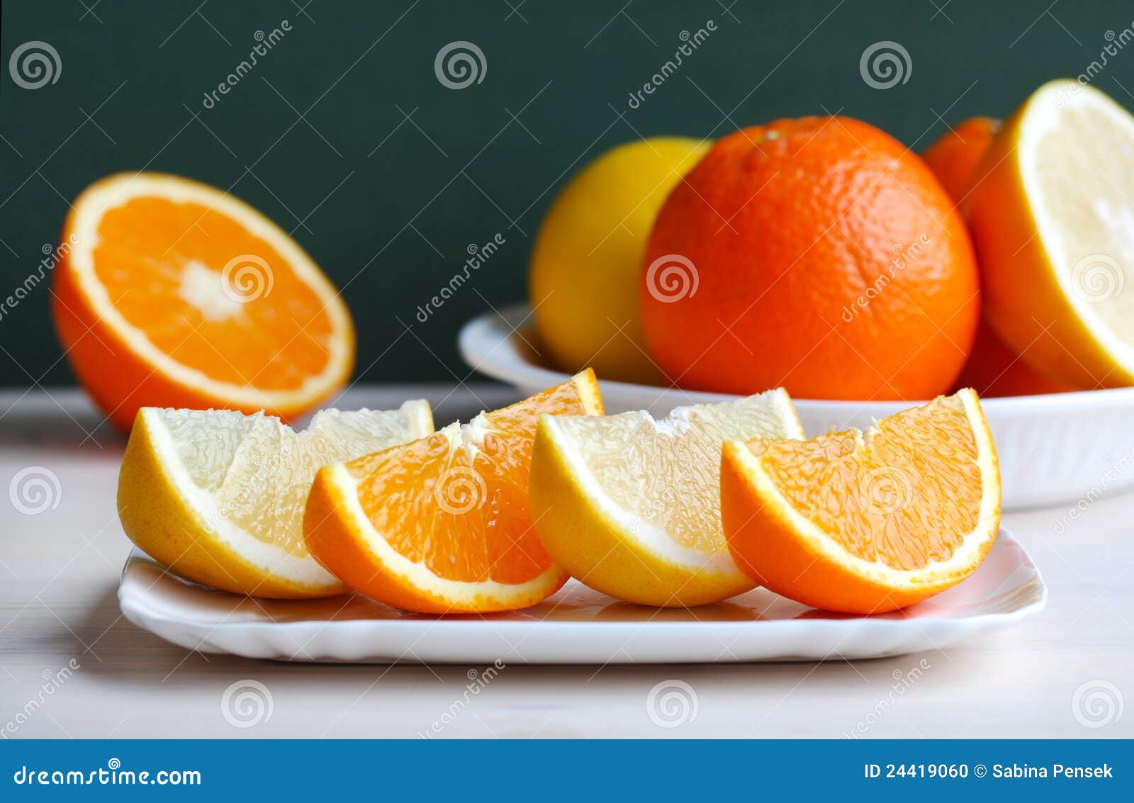 Orange and Grapefruit Citrus Fruit Stock Photo - Image of bite, orange ...