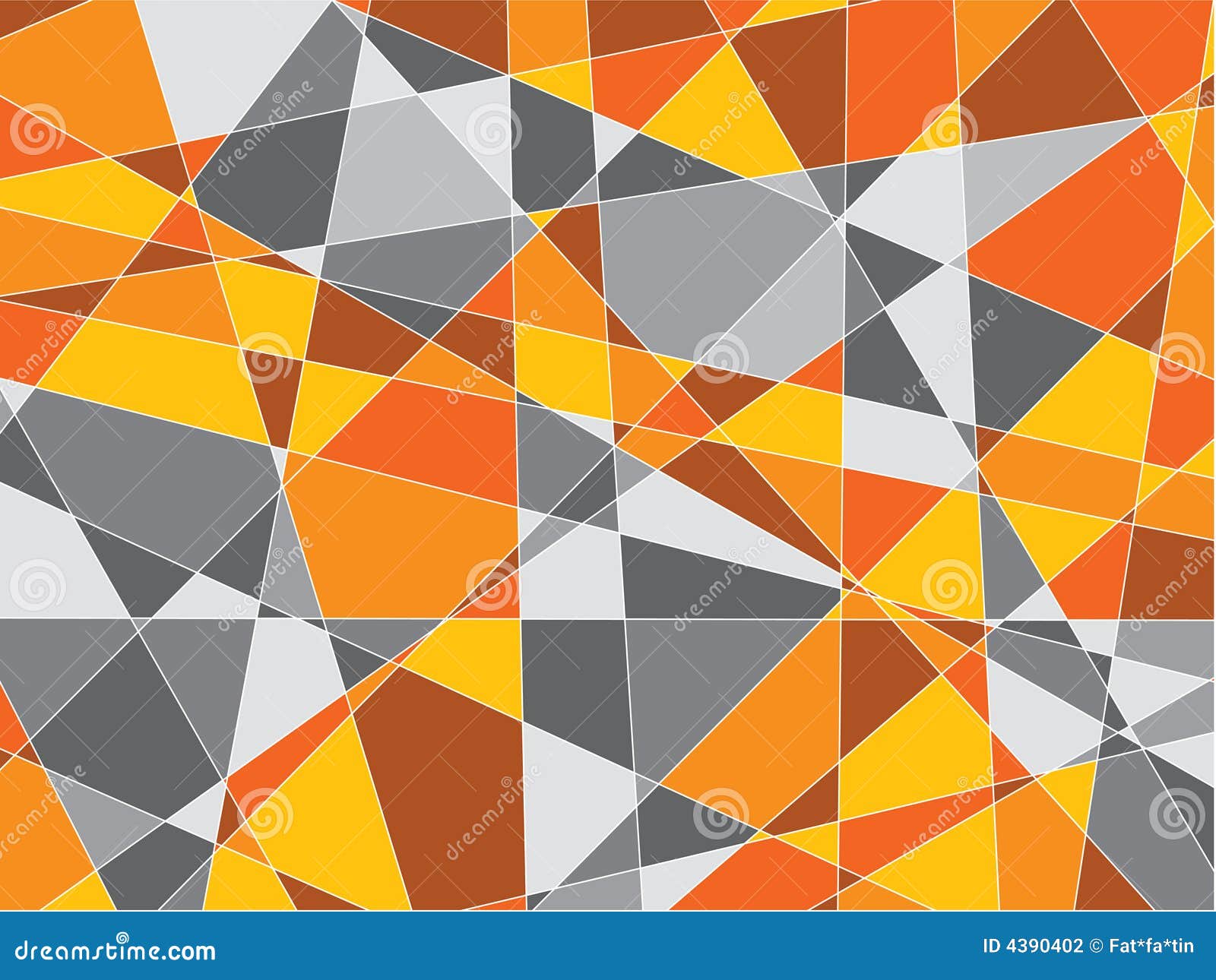 Orange and Gray Fragments Background Stock Vector - Illustration of ...