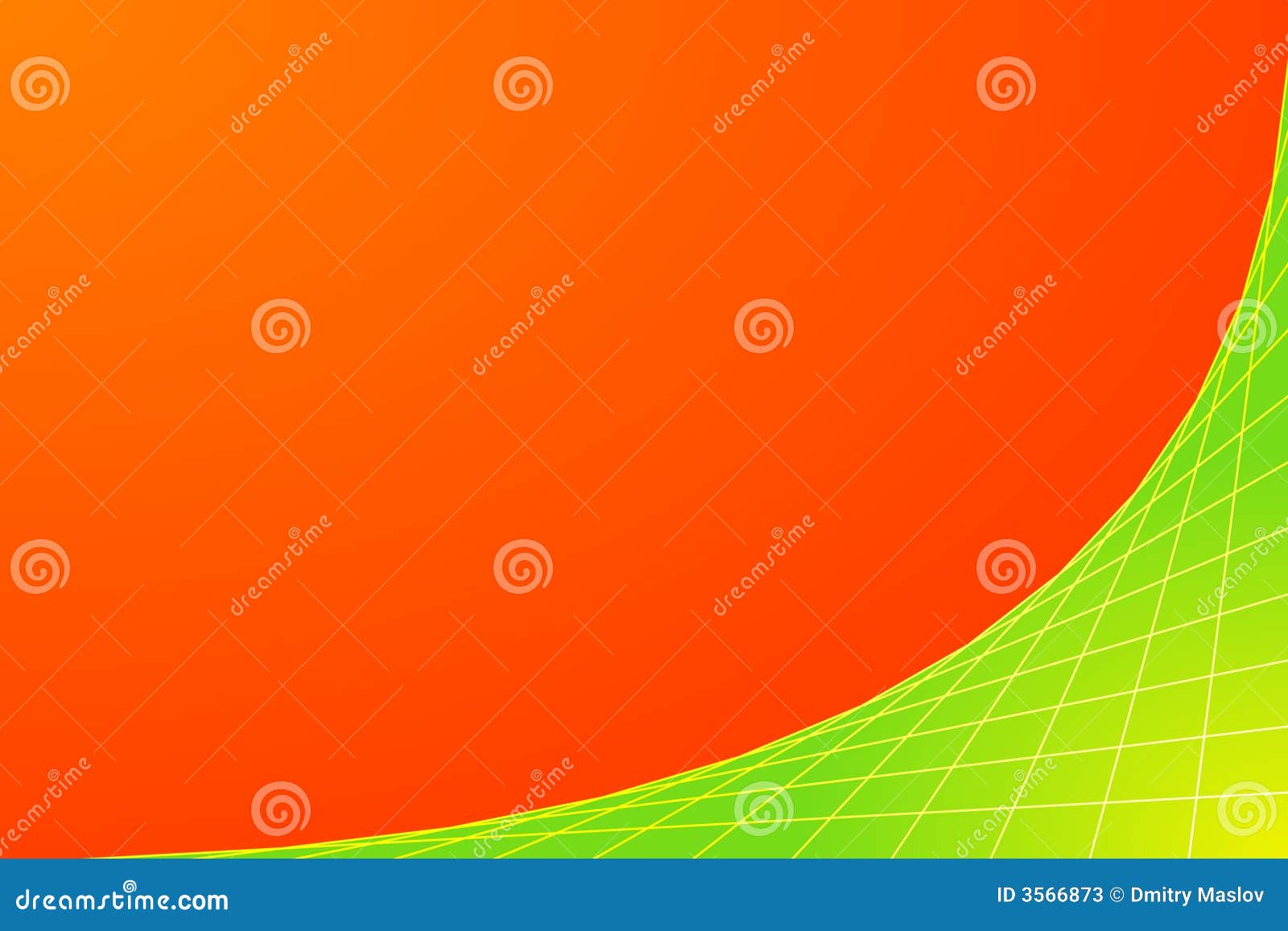 Orange and green stock vector. Illustration of geometry - 3566873