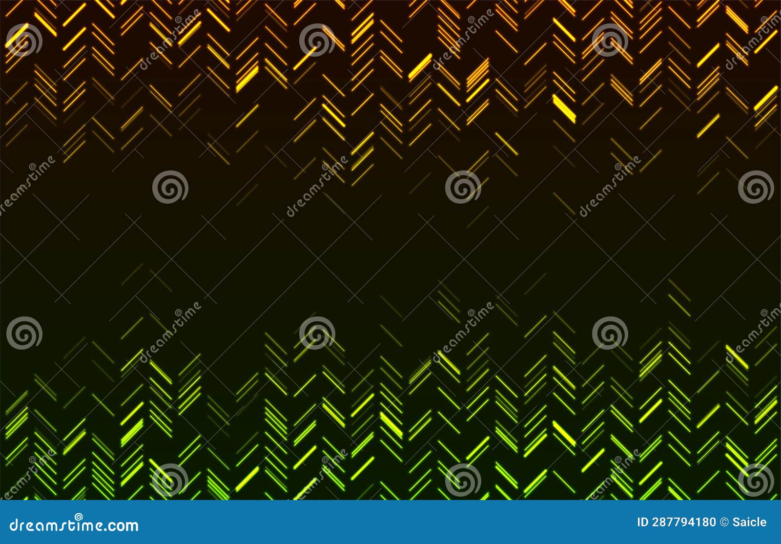 Orange and Green Geometric Lines Abstract Technical Modern Background ...