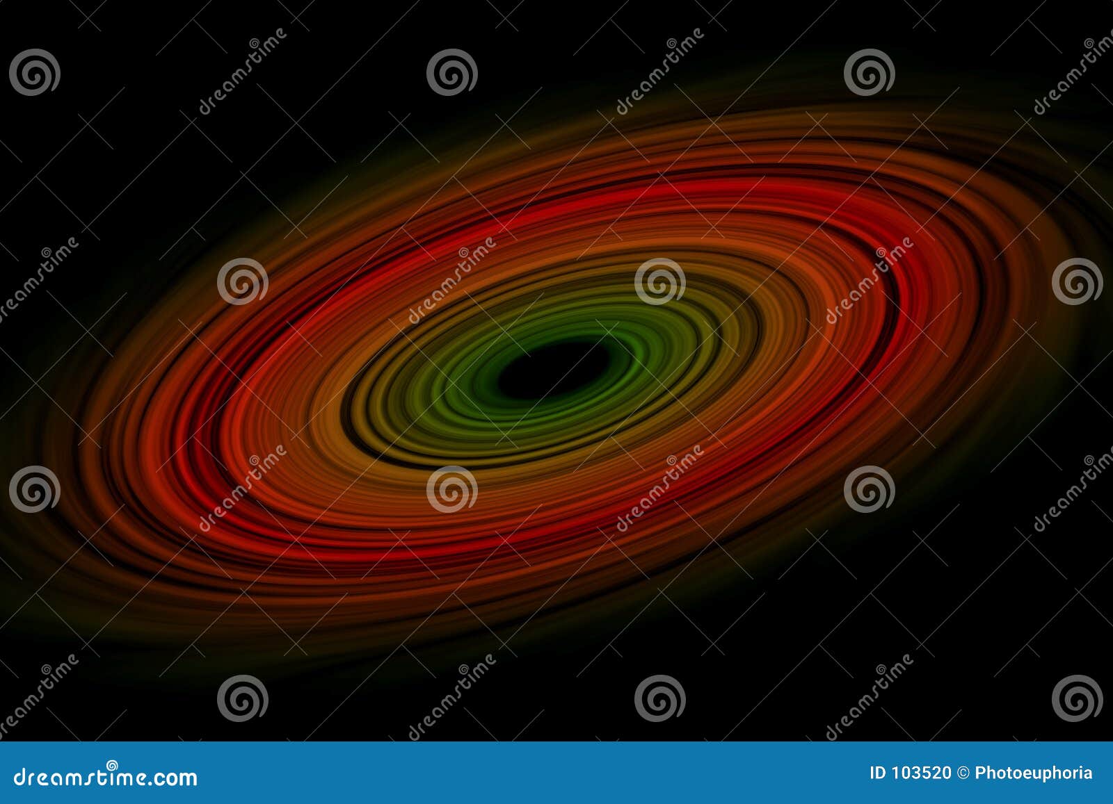 Orange And Green Vortex Picture. Image: 103520