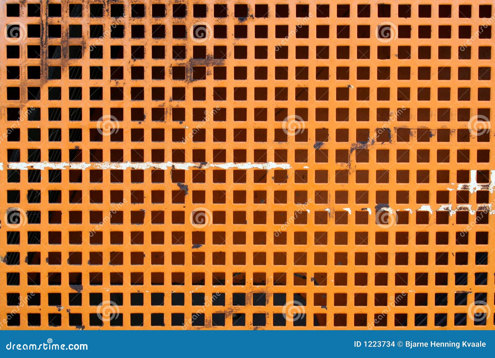 Orange grid stock photo. Image of abstract, iron, squares - 1223734