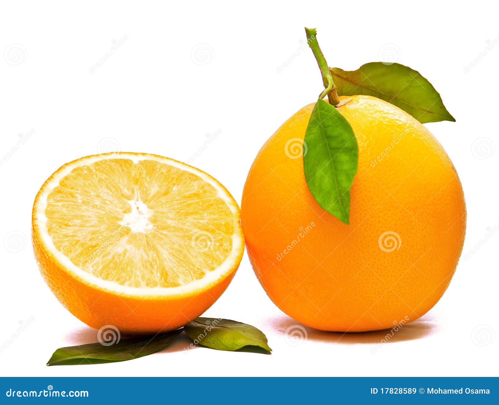 Orange and Half stock image. Image of citrus, freshness - 17828589