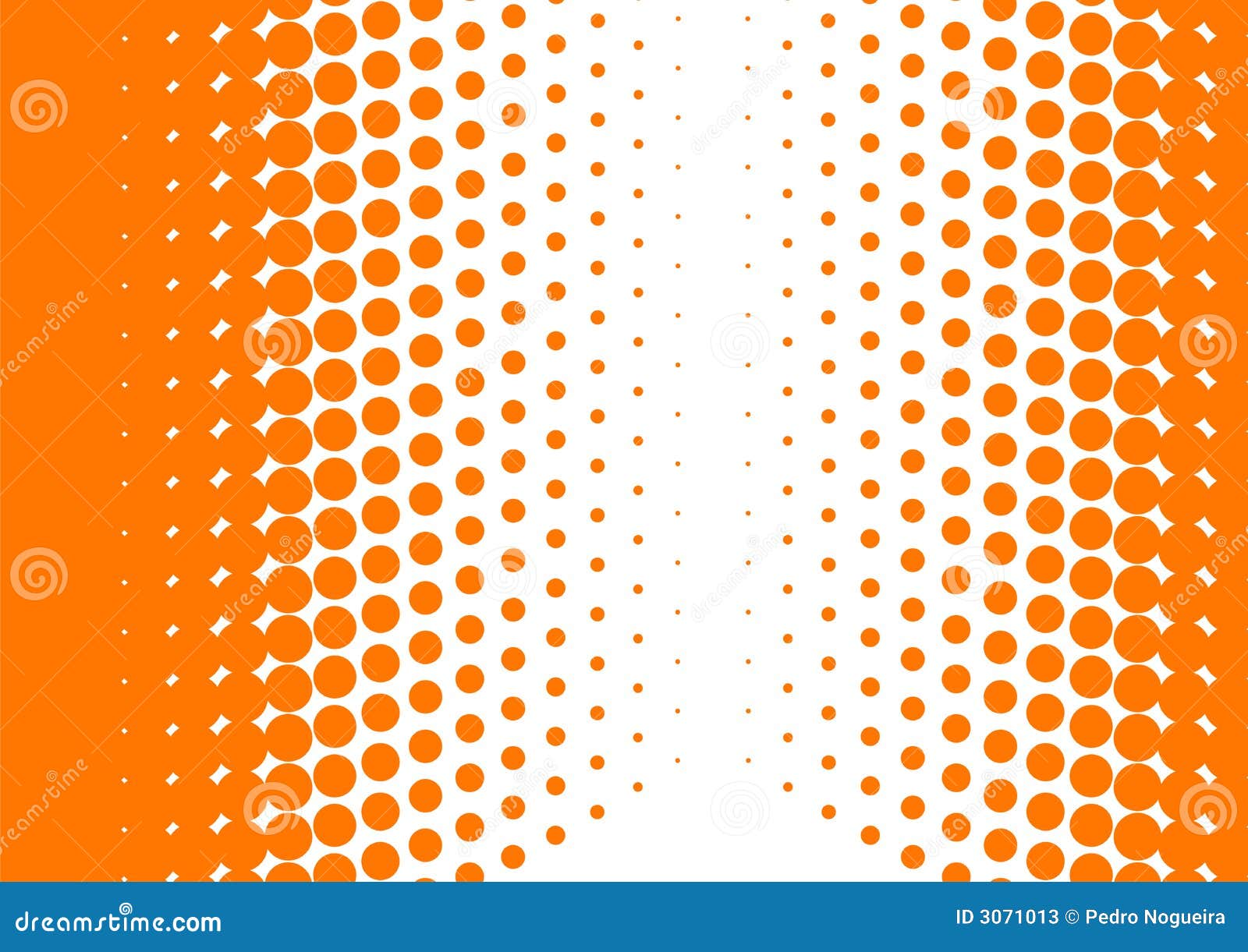 Orange halftone stock vector. Illustration of illustrative - 3071013