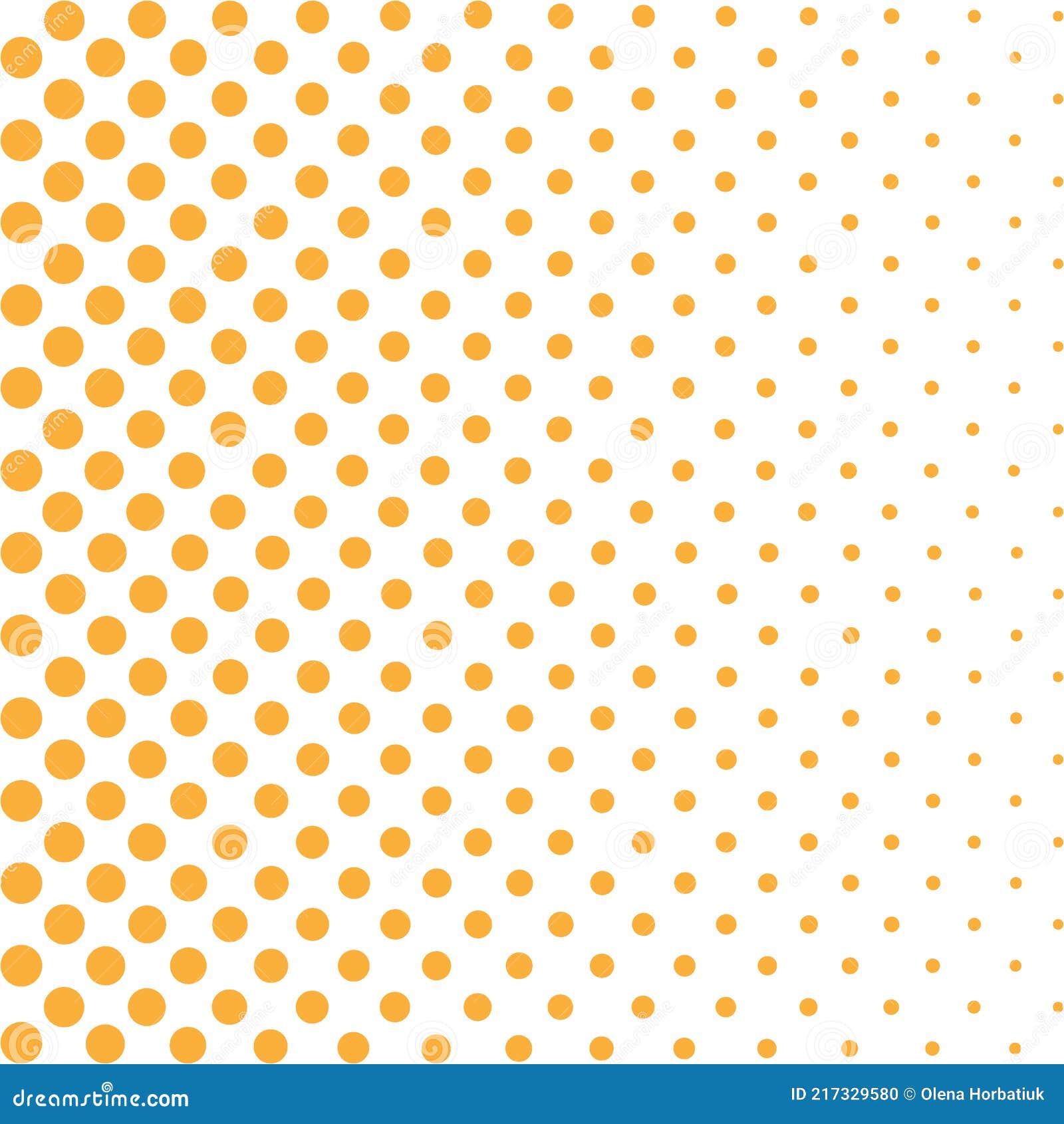 Orange Halftone Pattern - Bright Disco Background with Orange Spots on ...
