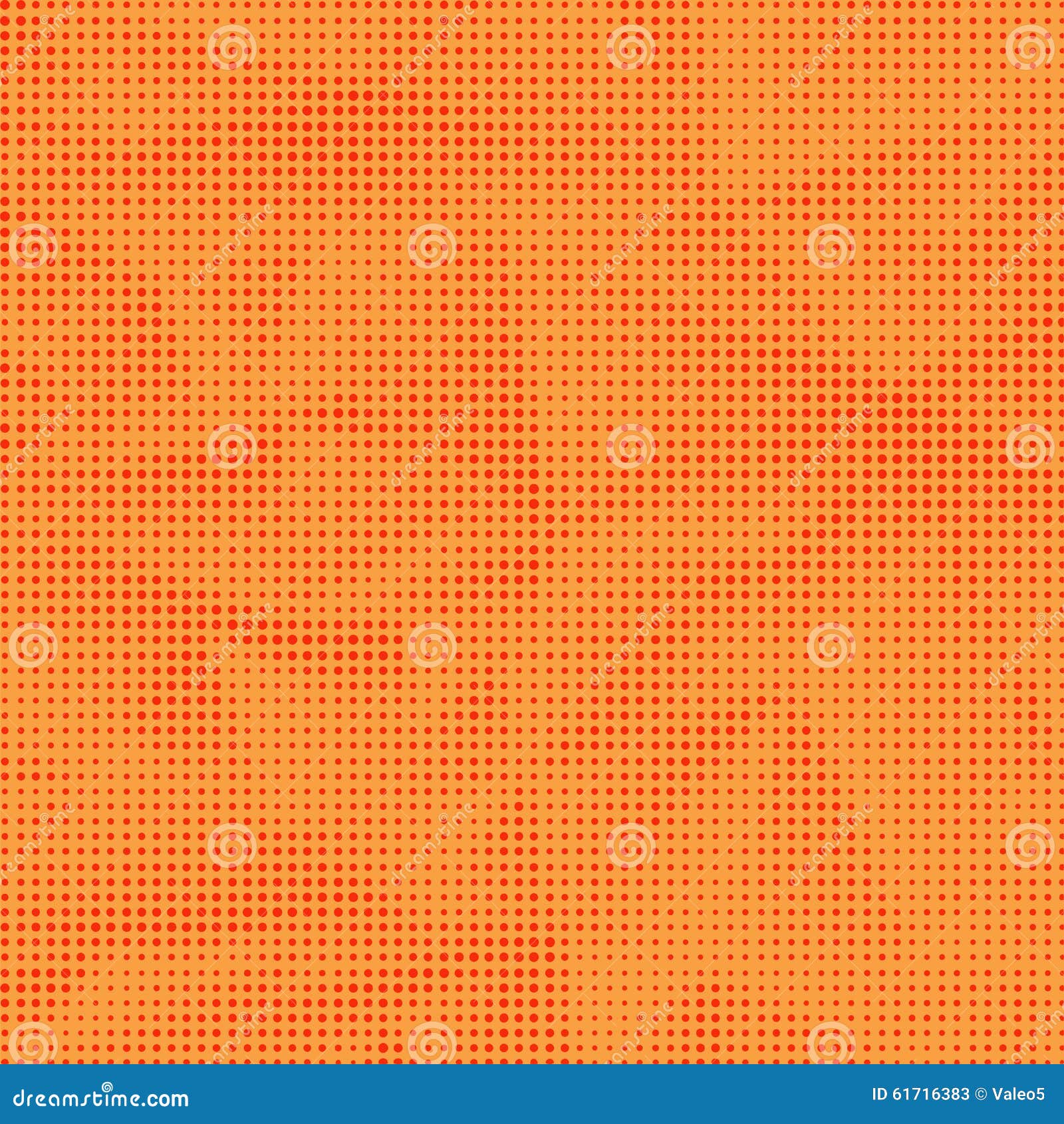 Orange Halftone Pattern stock vector. Illustration of label - 61716383