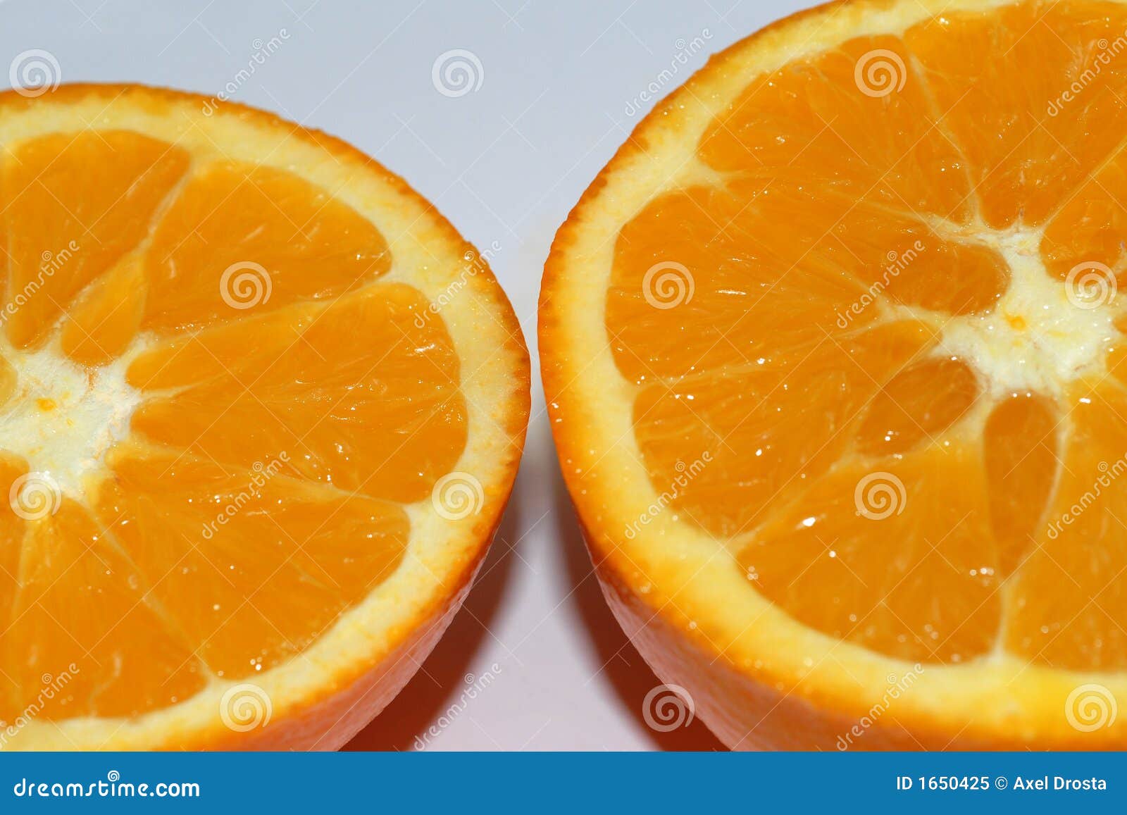 Orange Halves stock image. Image of orange, nourishing - 1650425