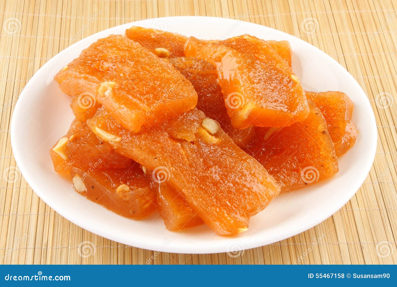 Orange Halwa stock photo. Image of culinary, cuisine - 55467158