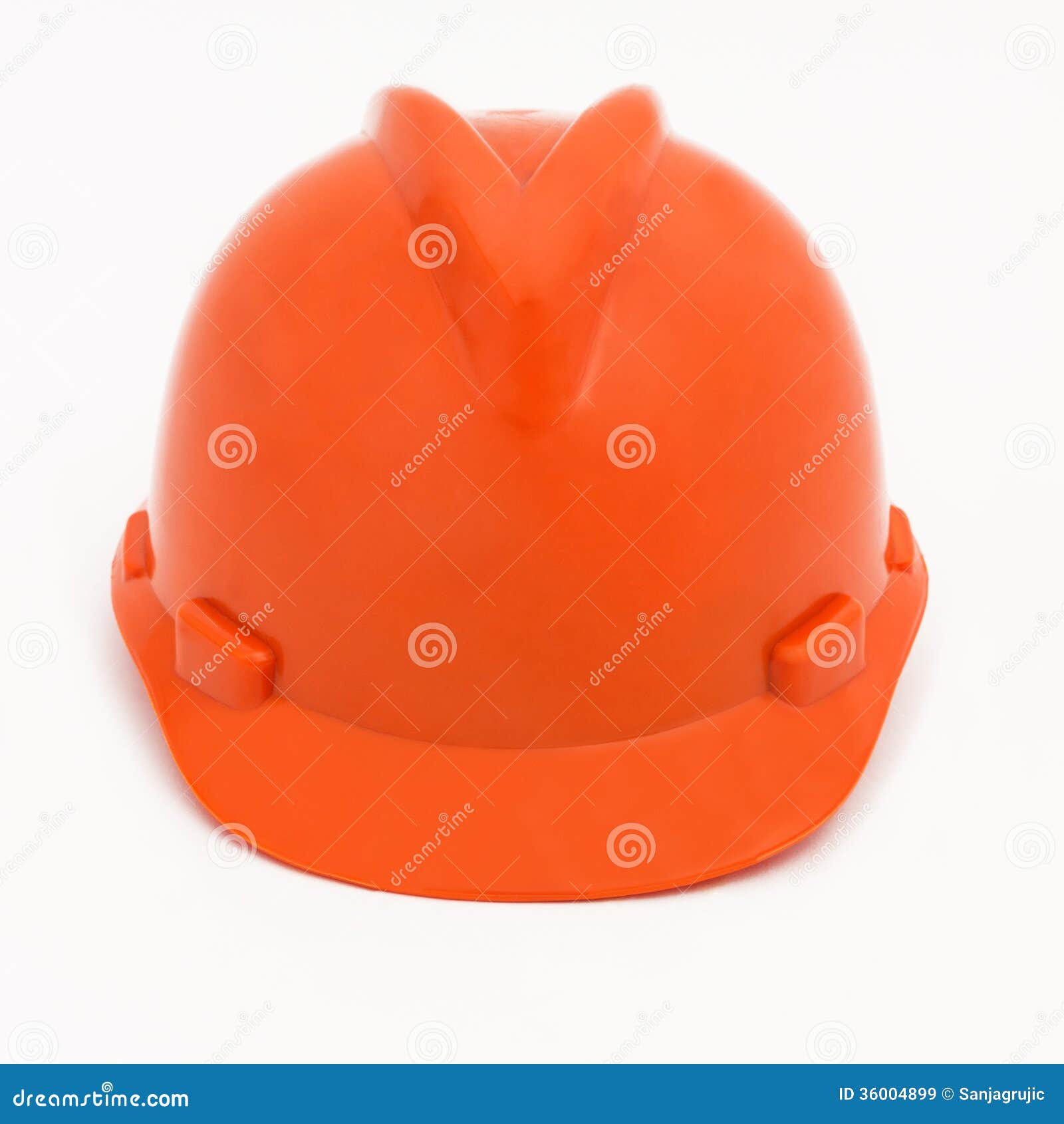 Orange Hardhat stock image. Image of isolated, people - 36004899