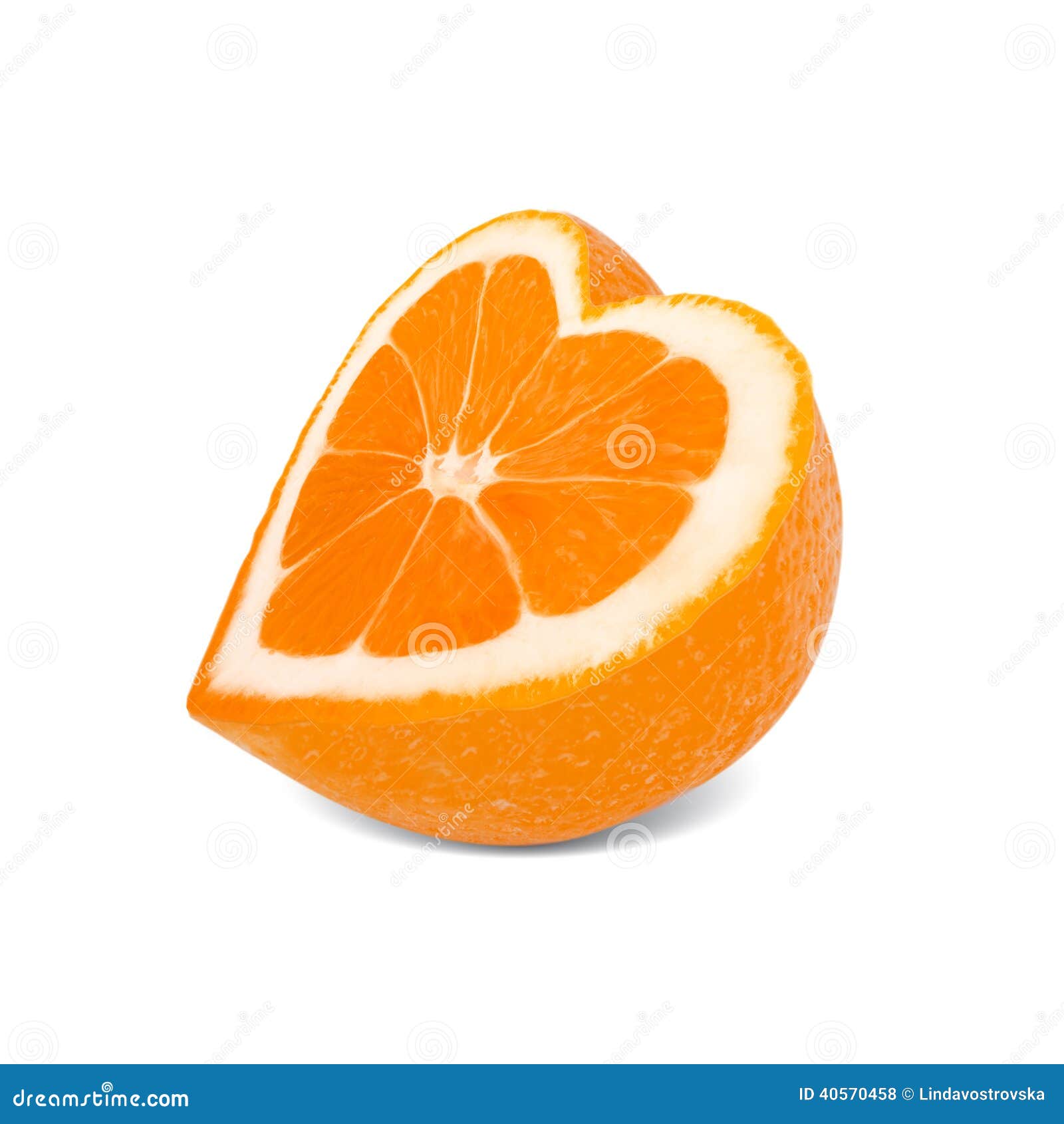 Orange heart stock photo. Image of organic, dieting, diet - 40570458