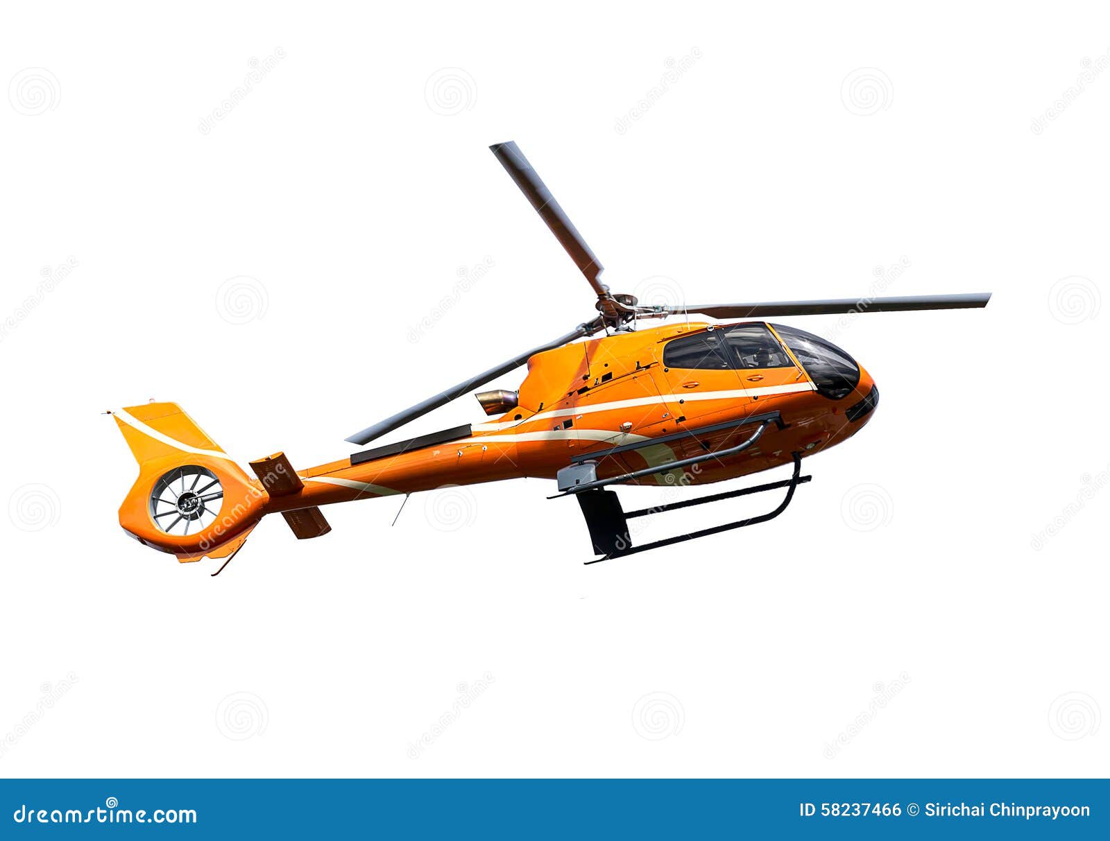 Orange Helicopter Stock Photography | CartoonDealer.com #30383840