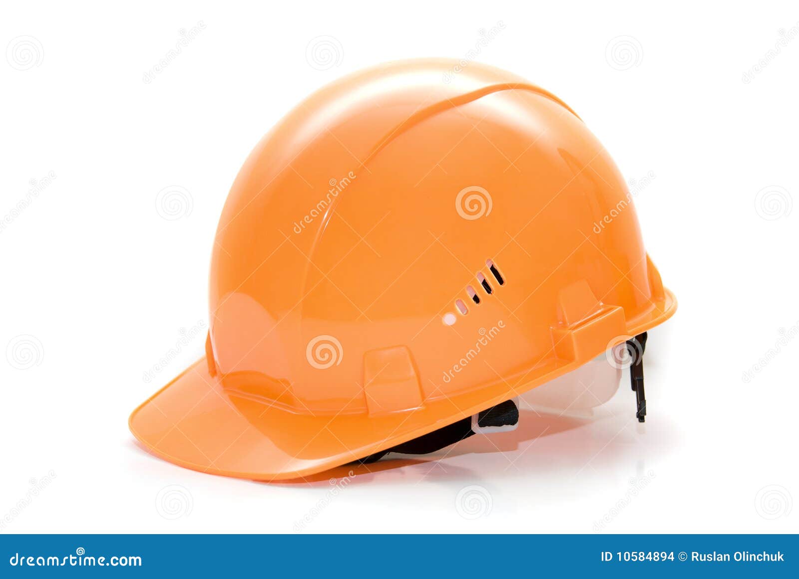 Orange helmet stock photo. Image of background, build - 10584894