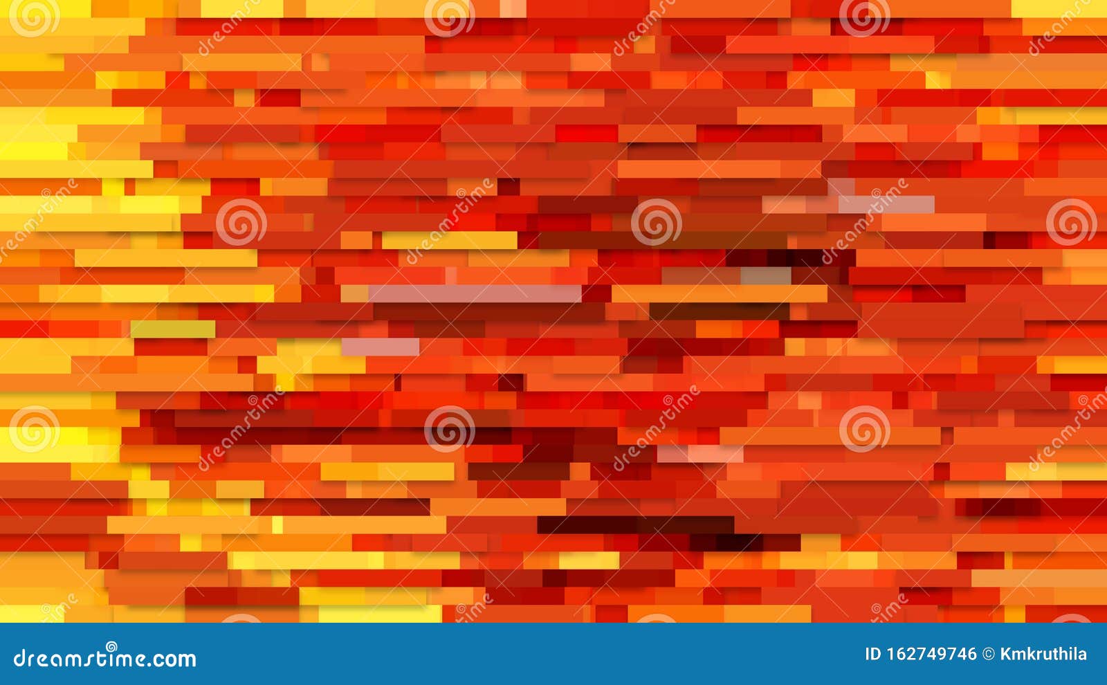 Orange Horizontal Lines Background Design Stock Vector - Illustration ...