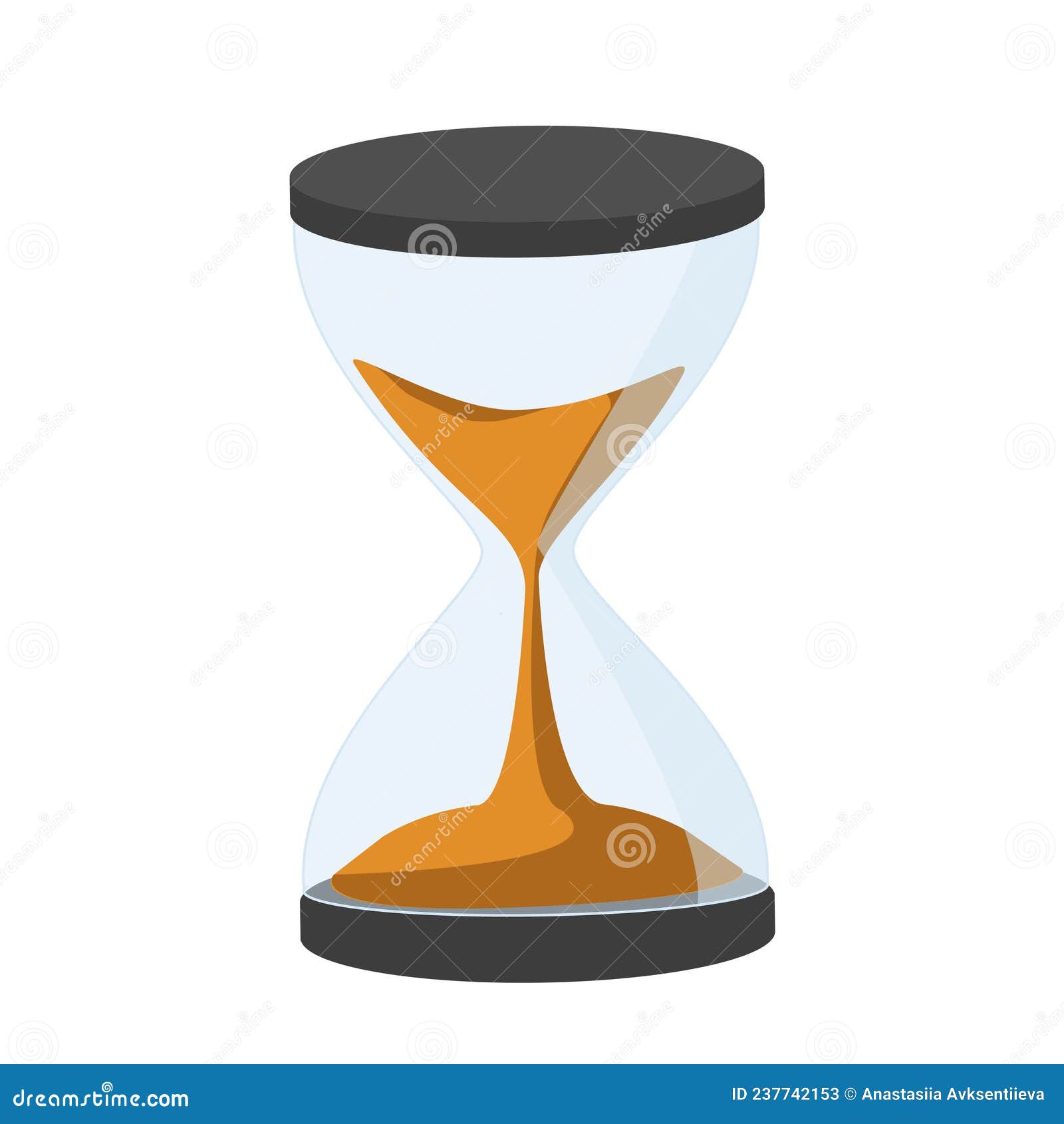 Orange Hourglass Logo Symbol Vector Icon Illustration Design Stock ...