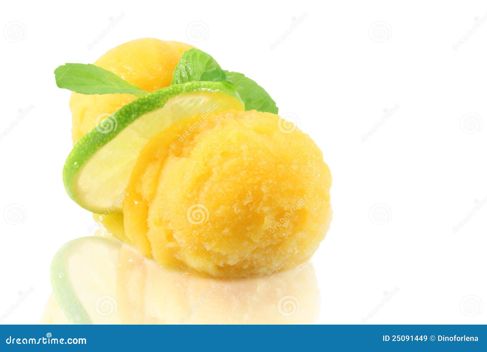 Orange ice cream stock image. Image of juice, green, surface - 25091449