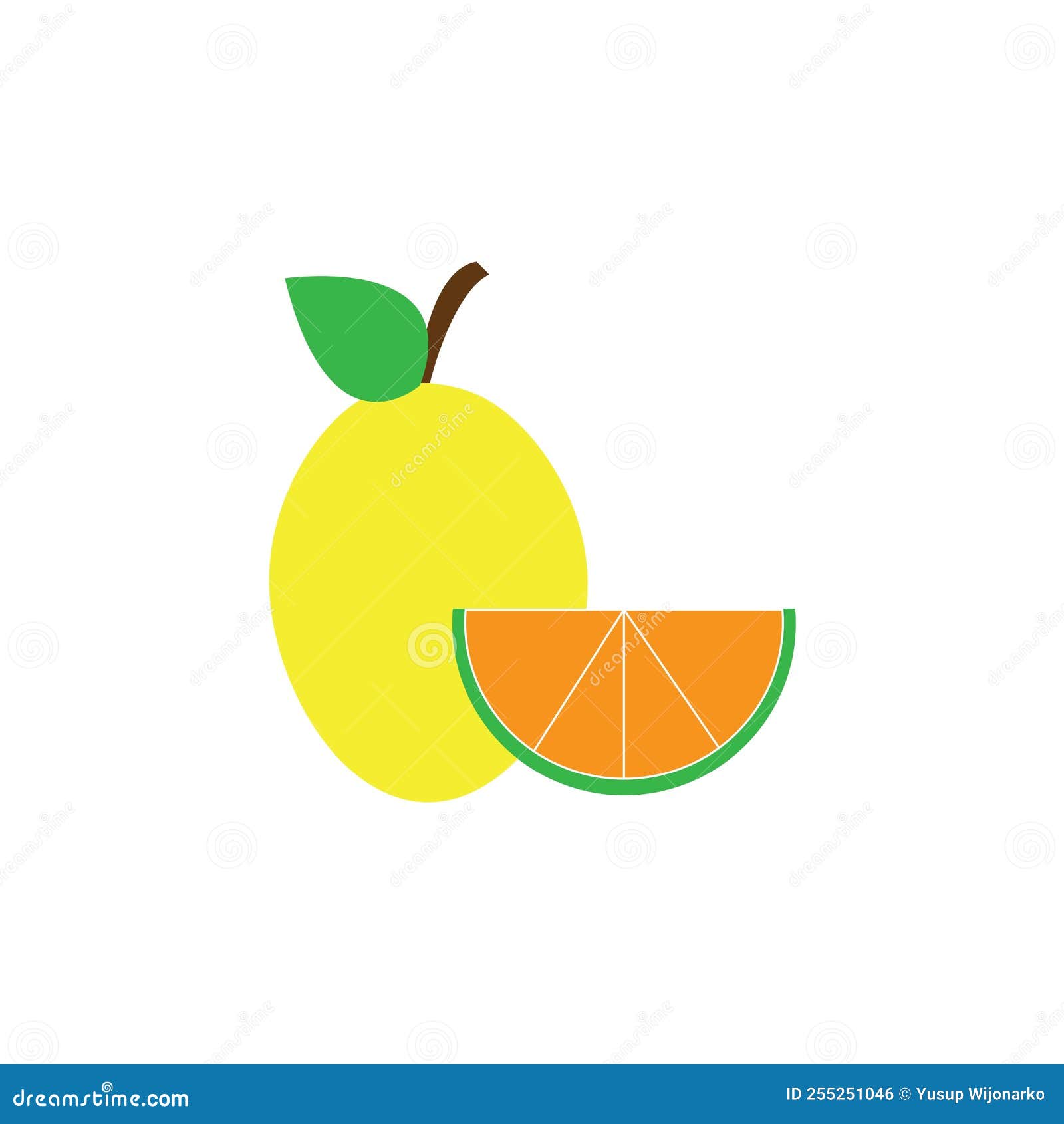 ORANGE Icon Logo Vector Design Template Stock Vector - Illustration of ...