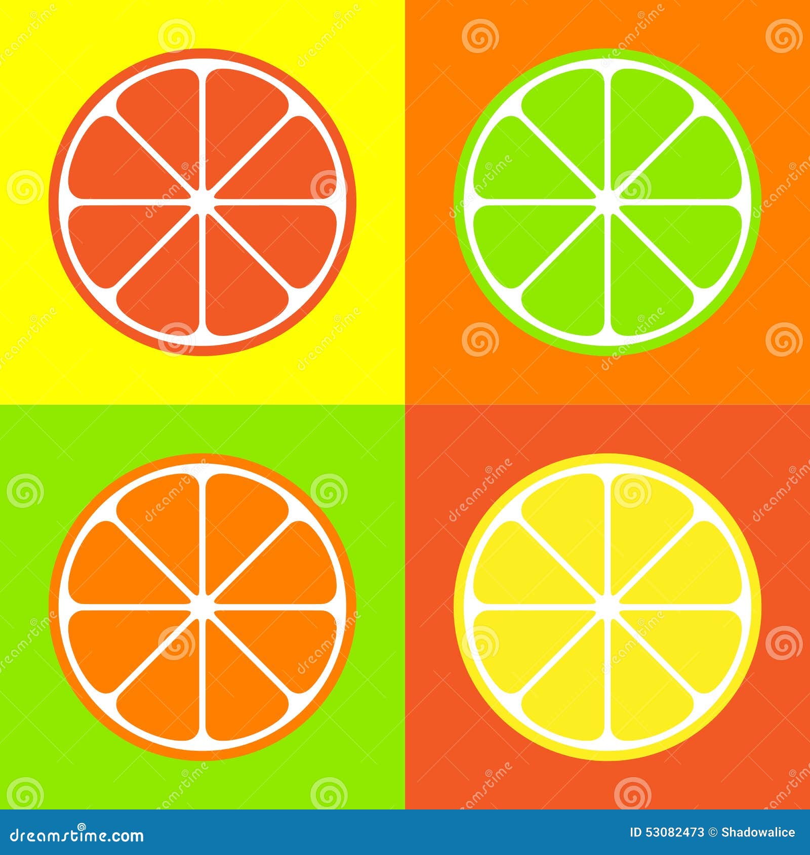 Orange Icons Set Great for Any Use. Vector EPS10 Stock Vector ...