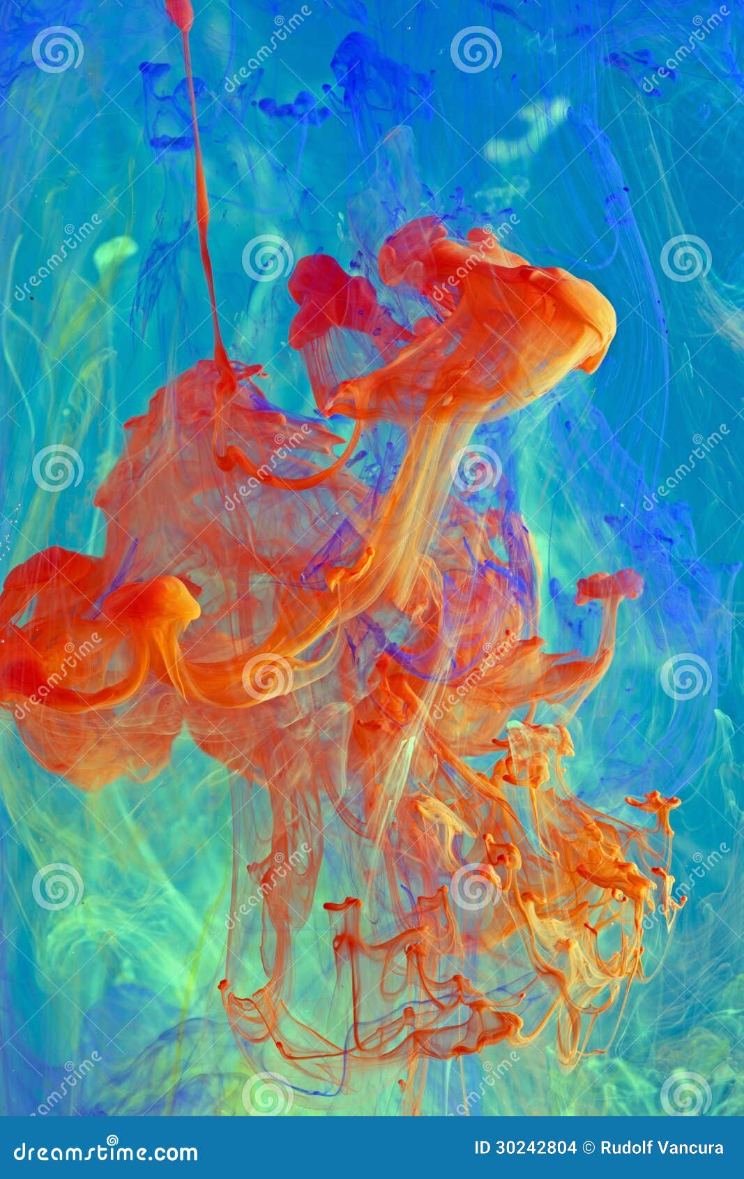 Abstract Ink Design stock illustration. Illustration of abstractly ...