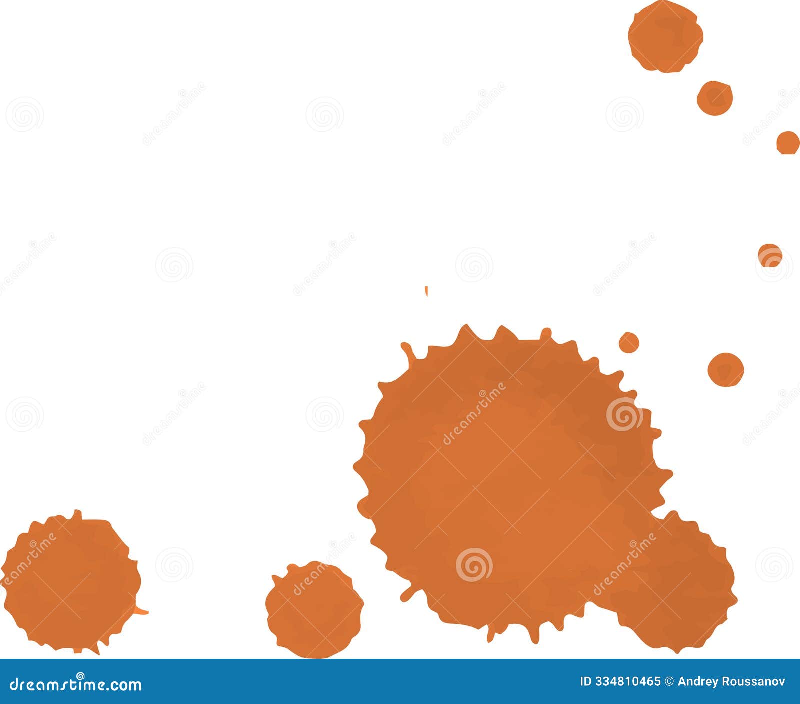Orange Ink Splatter, Abstract Art. Perfect for Backgrounds, Textures ...