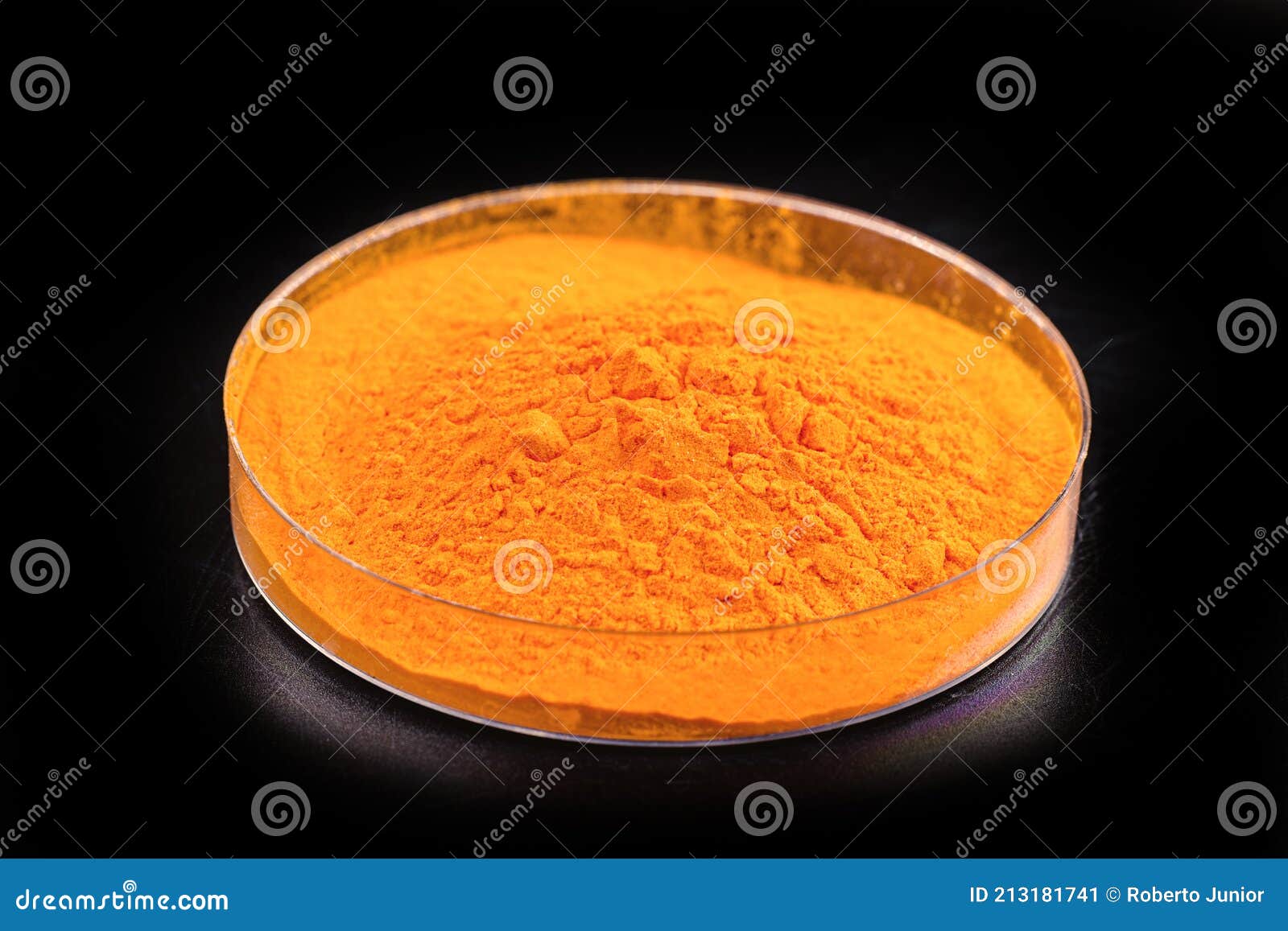 Orange Iron Oxide Synthetic Iron Oxide Used As a Dye Stock Image ...