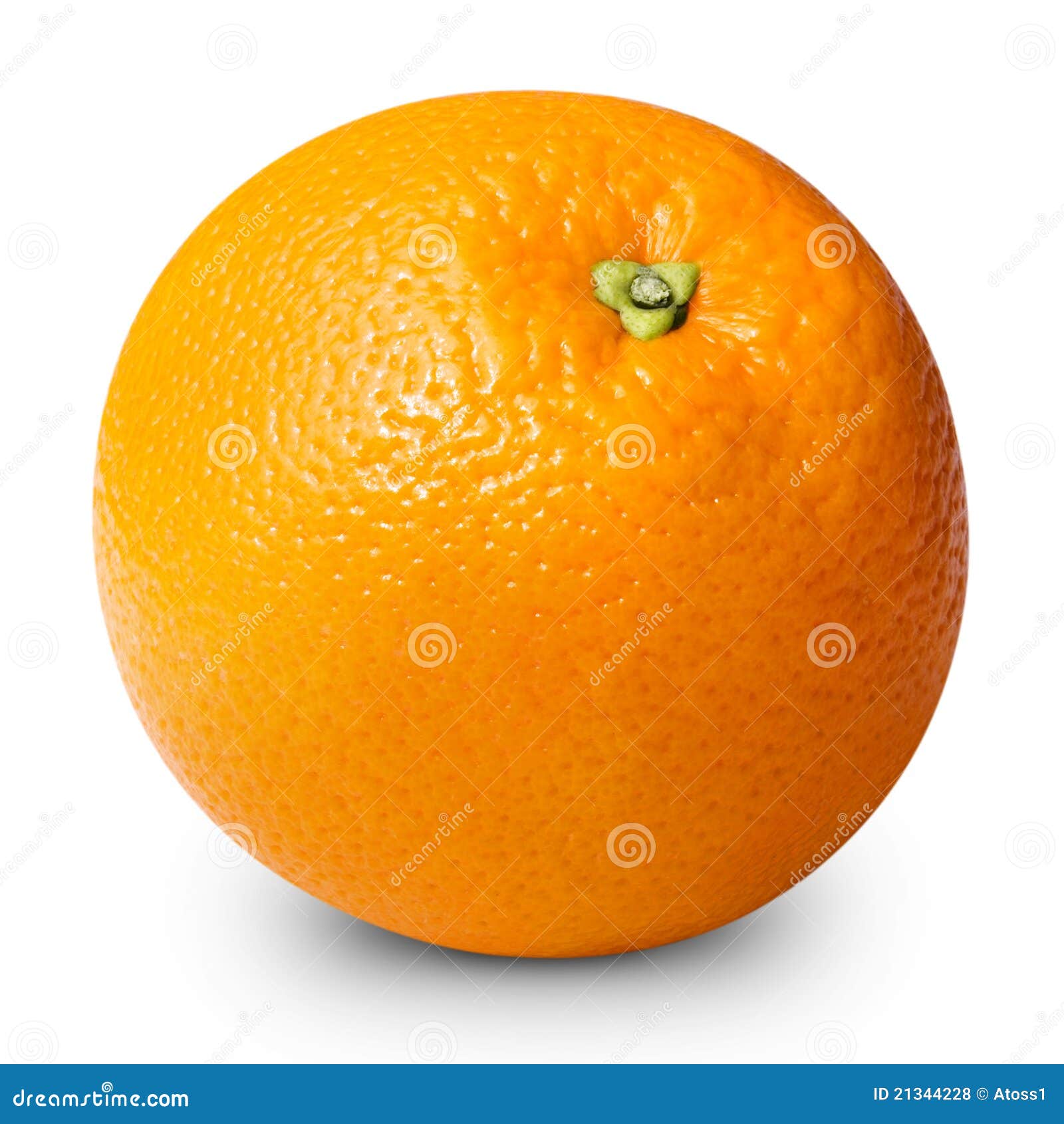 Orange isolated stock photo. Image of orange, fresh, isolated - 21344228