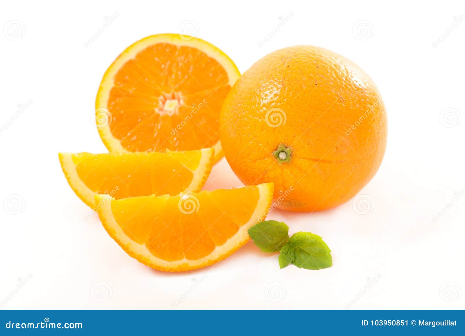 Orange isolated stock image. Image of sweet, fruit, isolated - 103950851